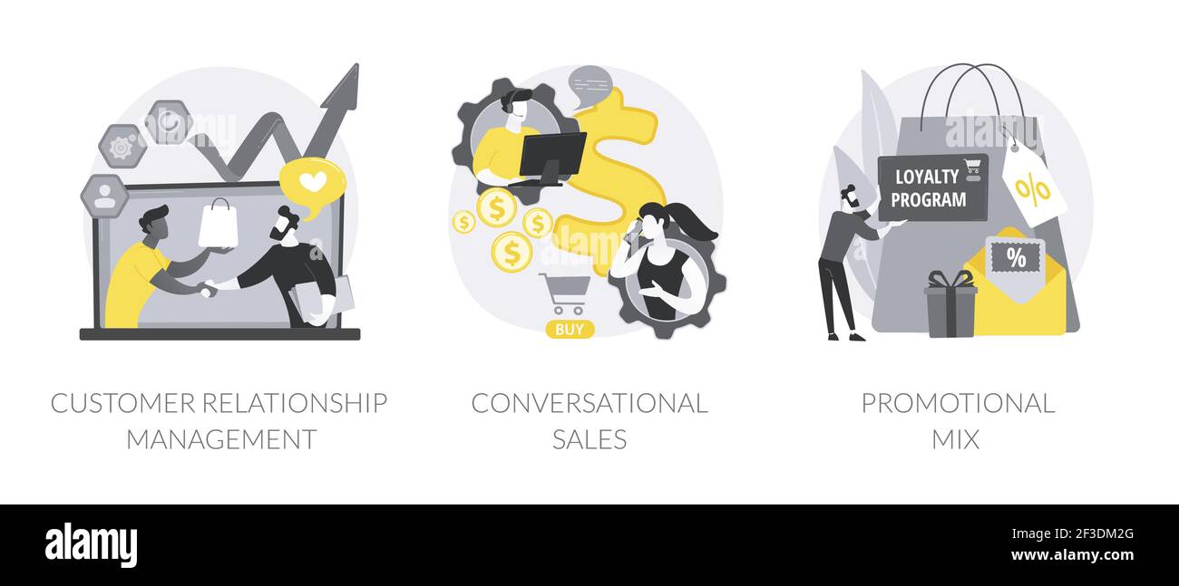 Selling strategy abstract concept vector illustrations Stock Vector ...