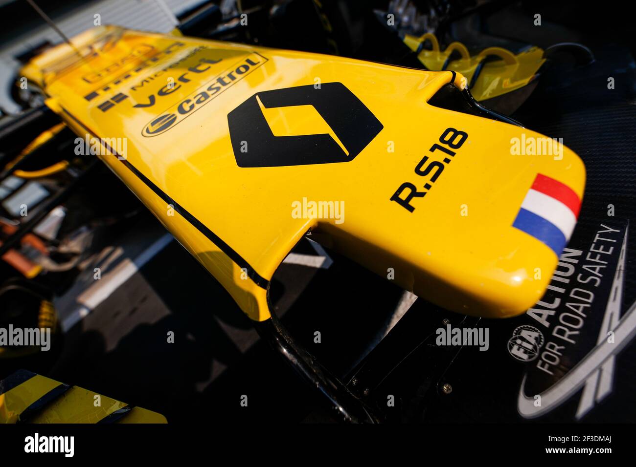 Renault sport f1 team rs18 front wing hi-res stock photography and ...