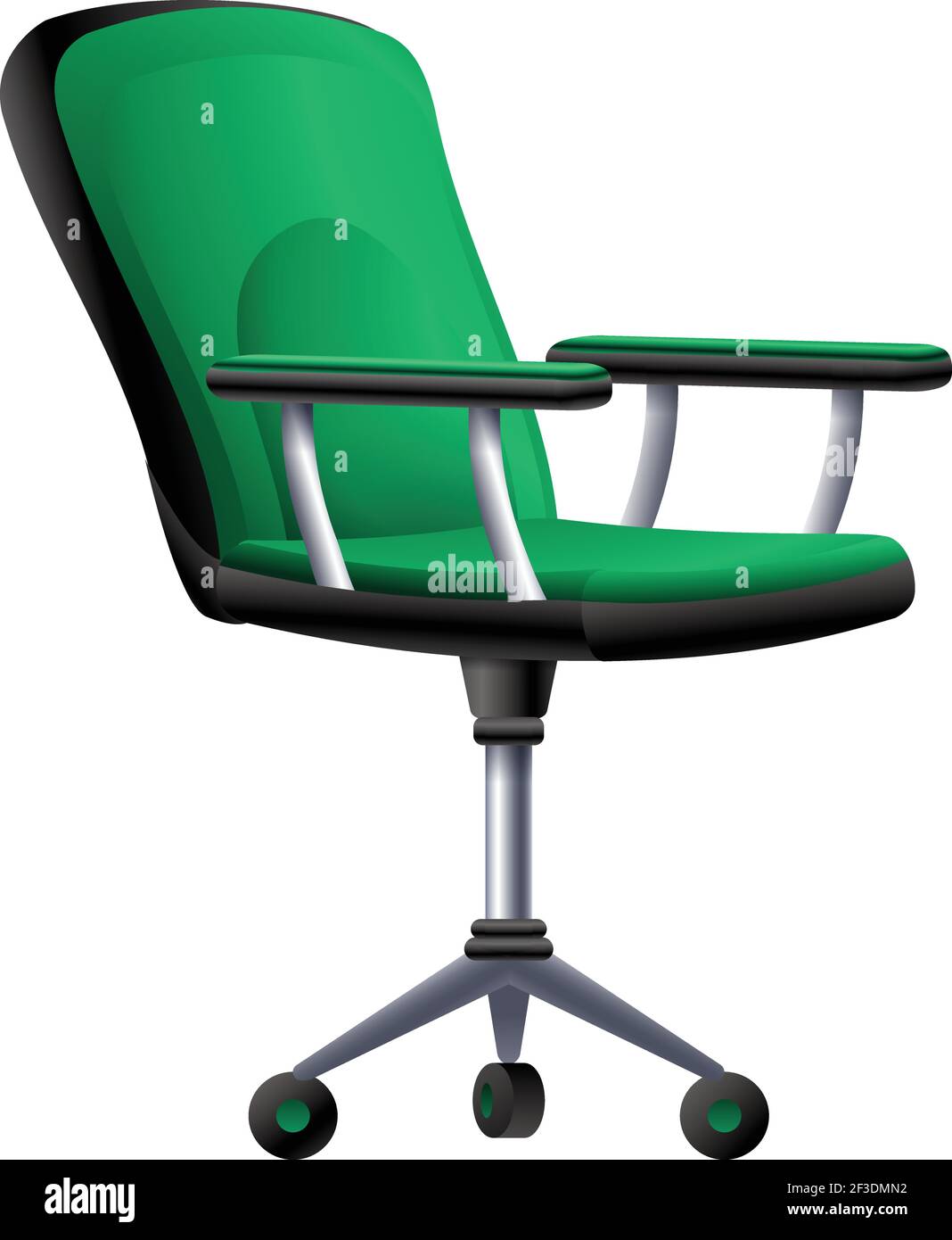Desk chair icon, cartoon style Stock Vector Image & Art - Alamy