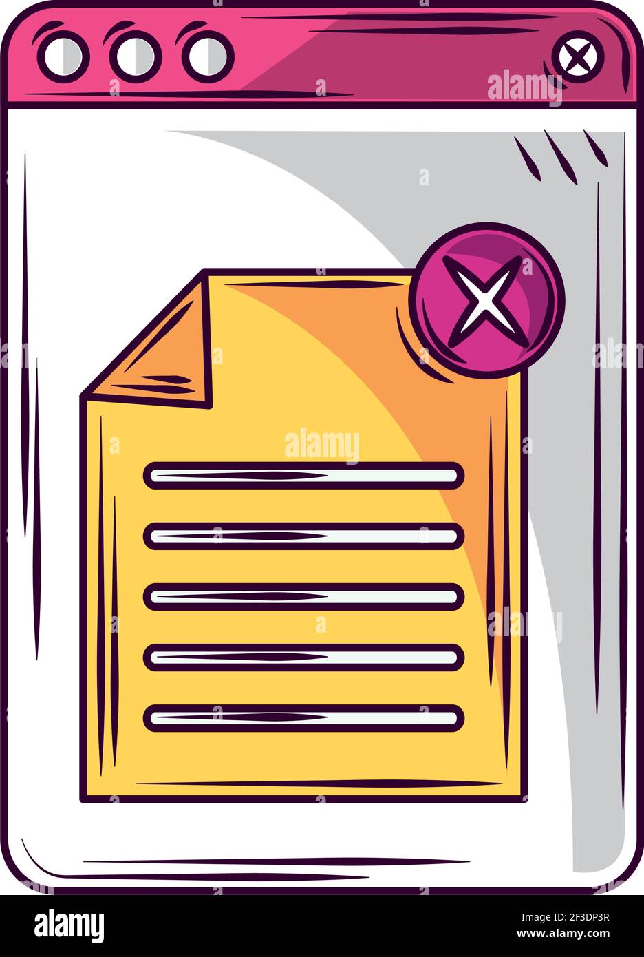 tab website error cartoon design Stock Vector Image & Art - Alamy