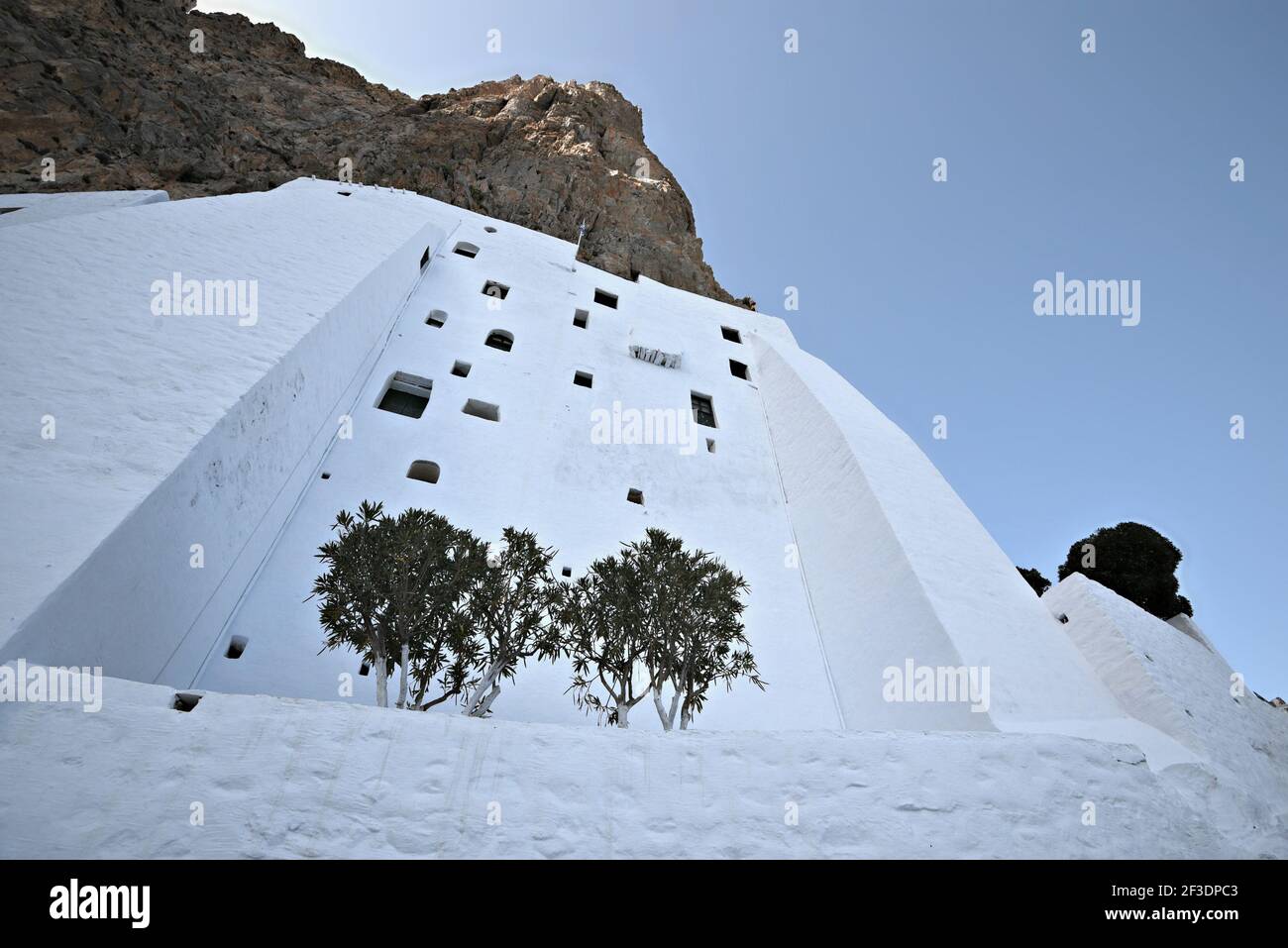 Panoramic view of the 11 century historic monastery of Panaghia ...