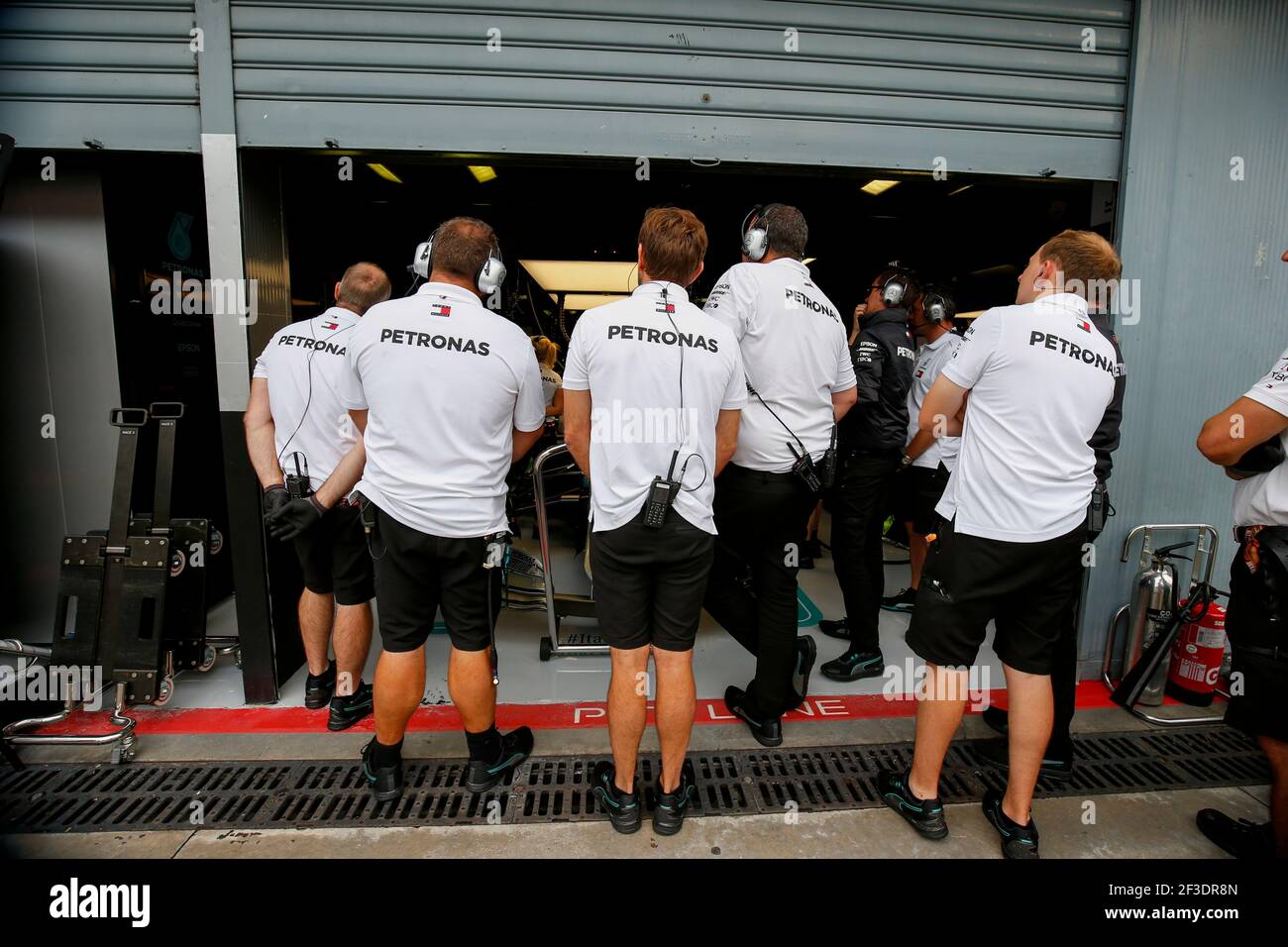 Mercedes amg f1 mechanics hi-res stock photography and images - Alamy
