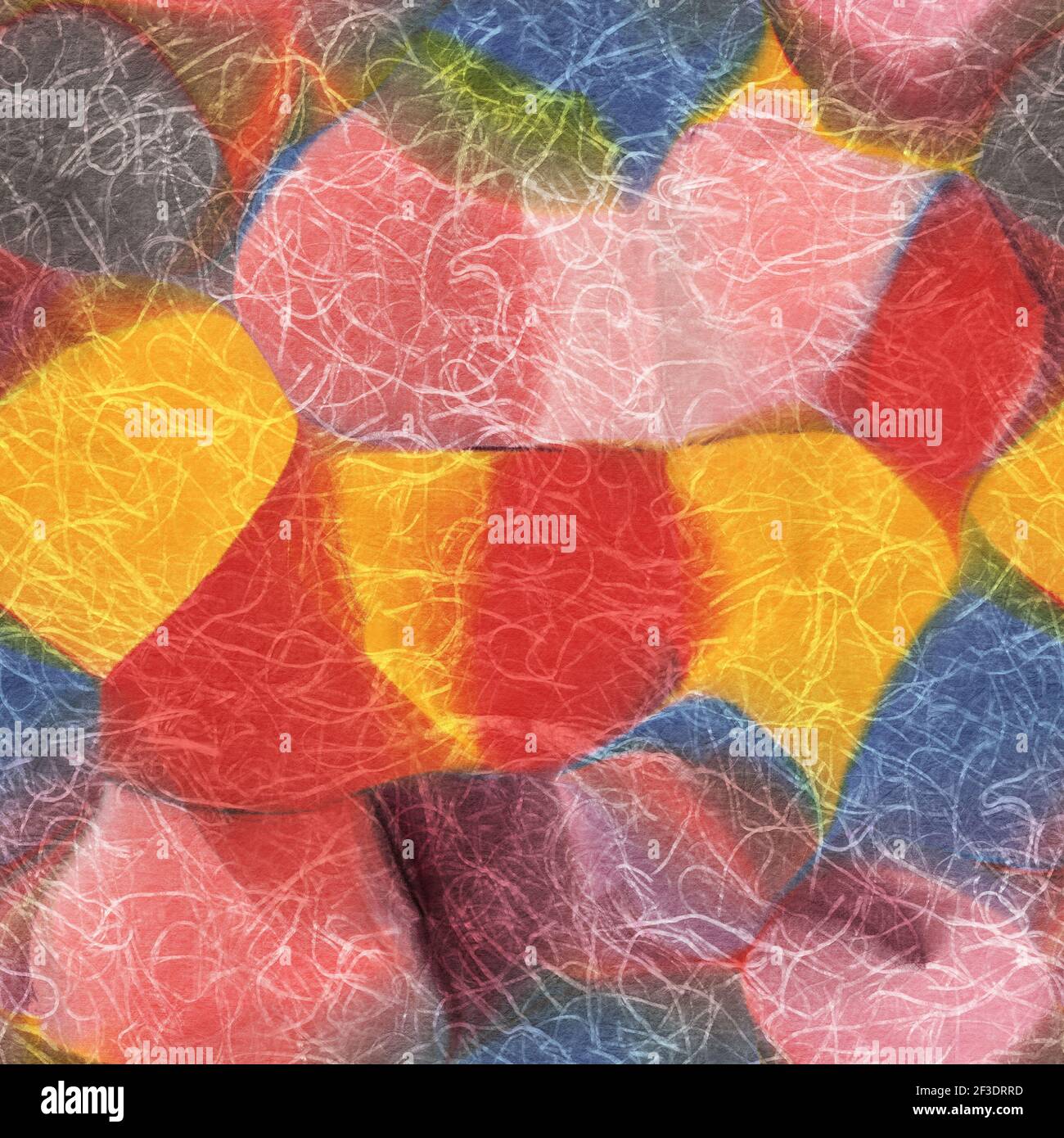 Seamless abstract blobs of color paper texture Stock Photo - Alamy
