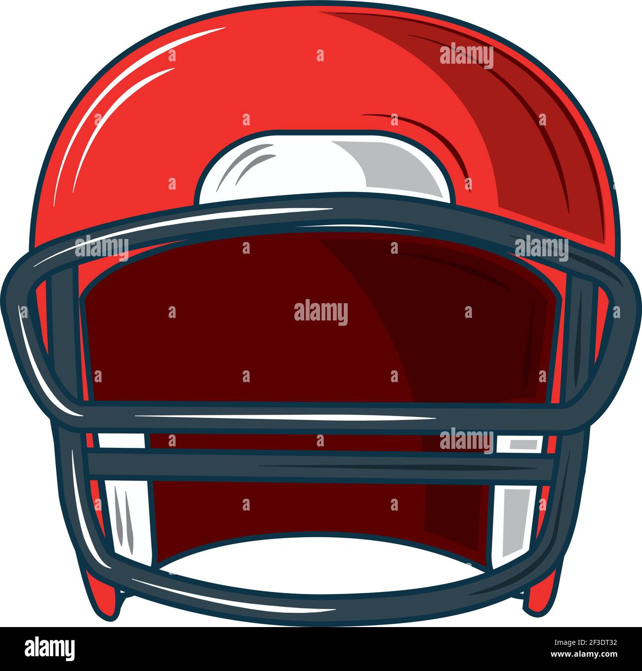Football headgear Stock Vector Images - Alamy