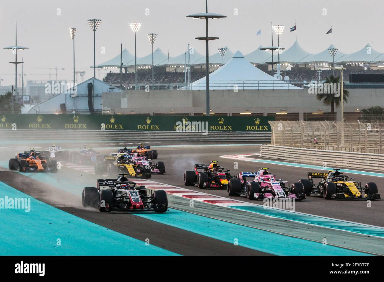 start of the race, depart, during the 2018 Formula One World ...