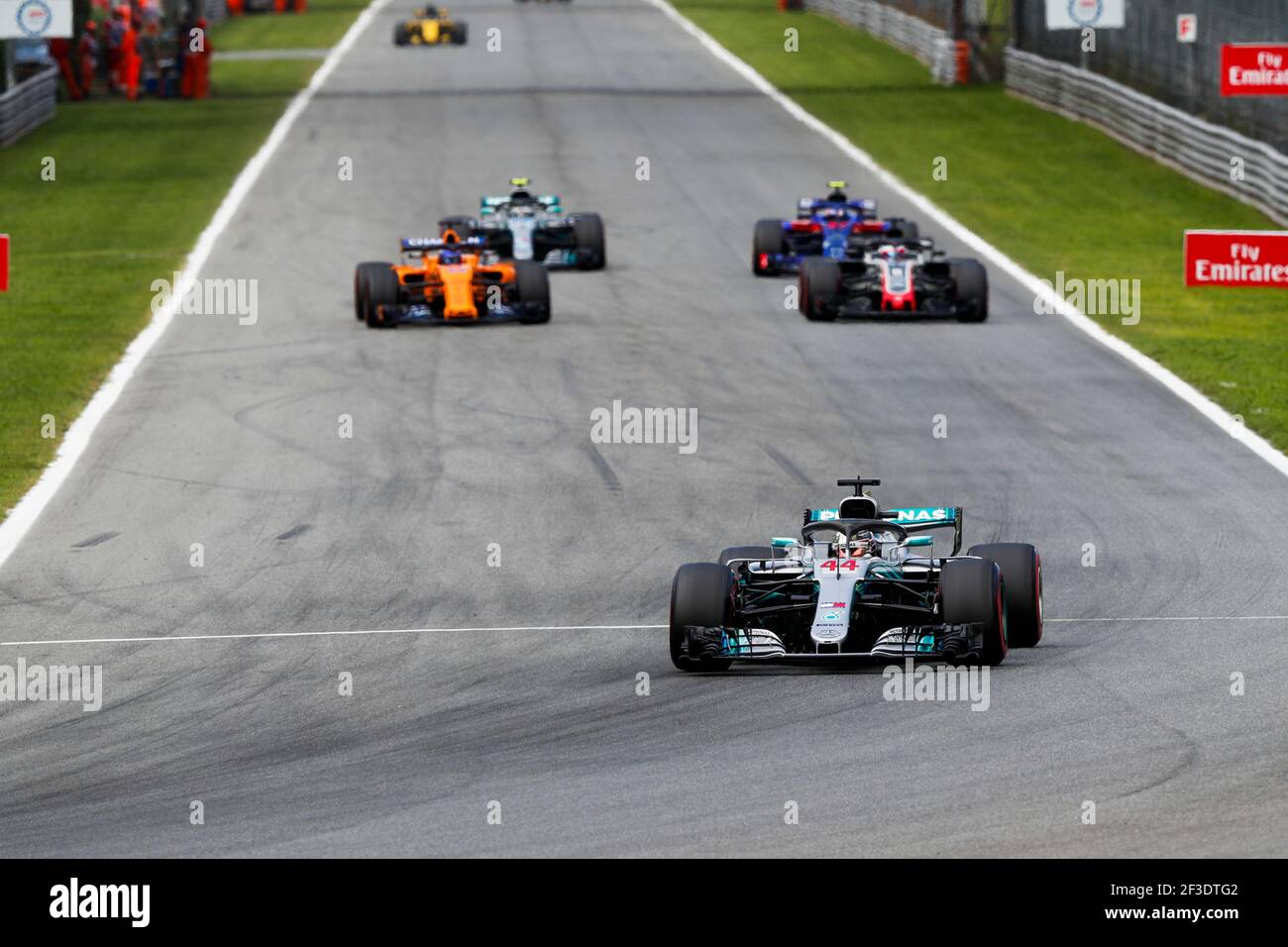 HAMILTON Lewis (gbr), Mercedes AMG F1 Petronas GP W09 Hybrid EQ Power+ ...