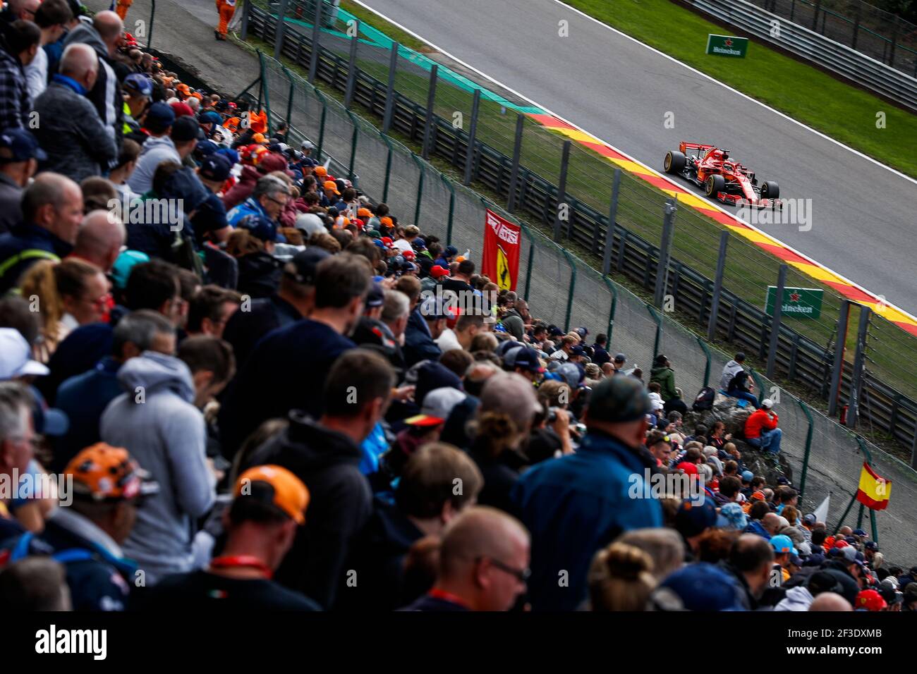 VETTEL Sebastian (ger), Scuderia Ferrari SF71H, action during the 2018 ...