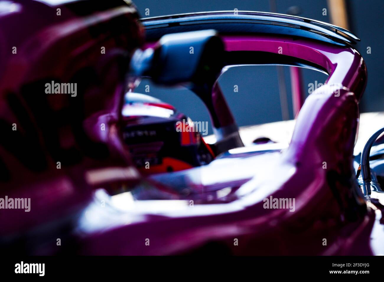 Force India F1 VJM11, halo details during Formula 1 winter tests 2018 ...