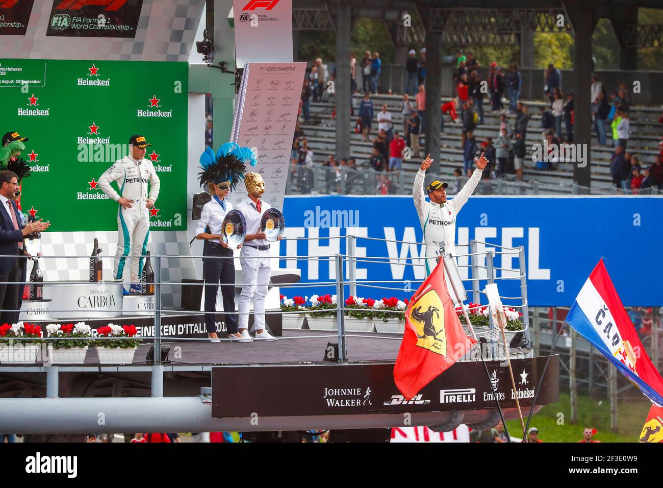 HAMILTON Lewis (gbr), Mercedes AMG F1 Petronas GP W09 Hybrid EQ Power+ ...