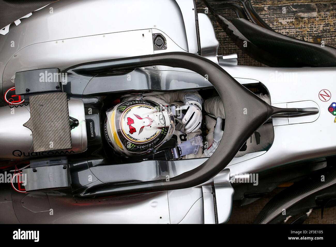 HAMILTON Lewis (gbr), Mercedes AMG F1 Petronas GP W09 Hybrid EQ Power+ ...