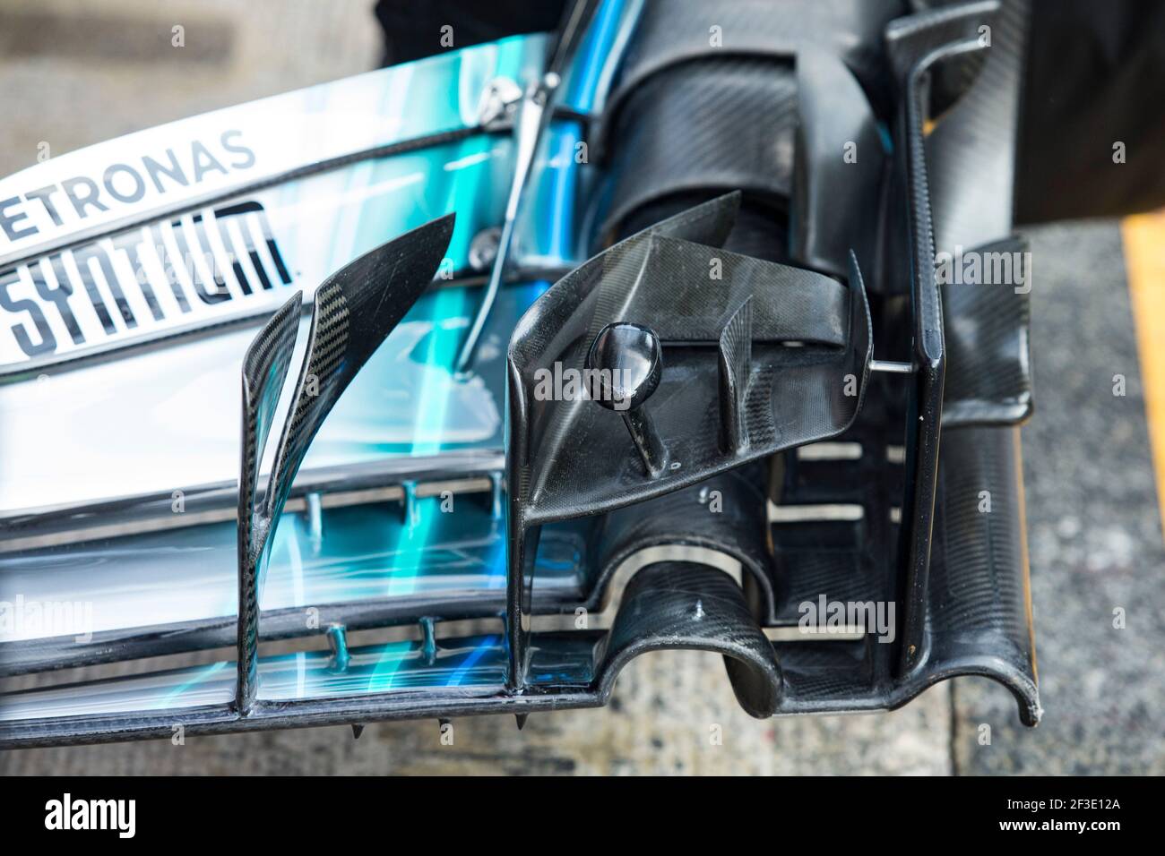 Mercedes amg f1 w09 front wing detail hi-res stock photography and ...