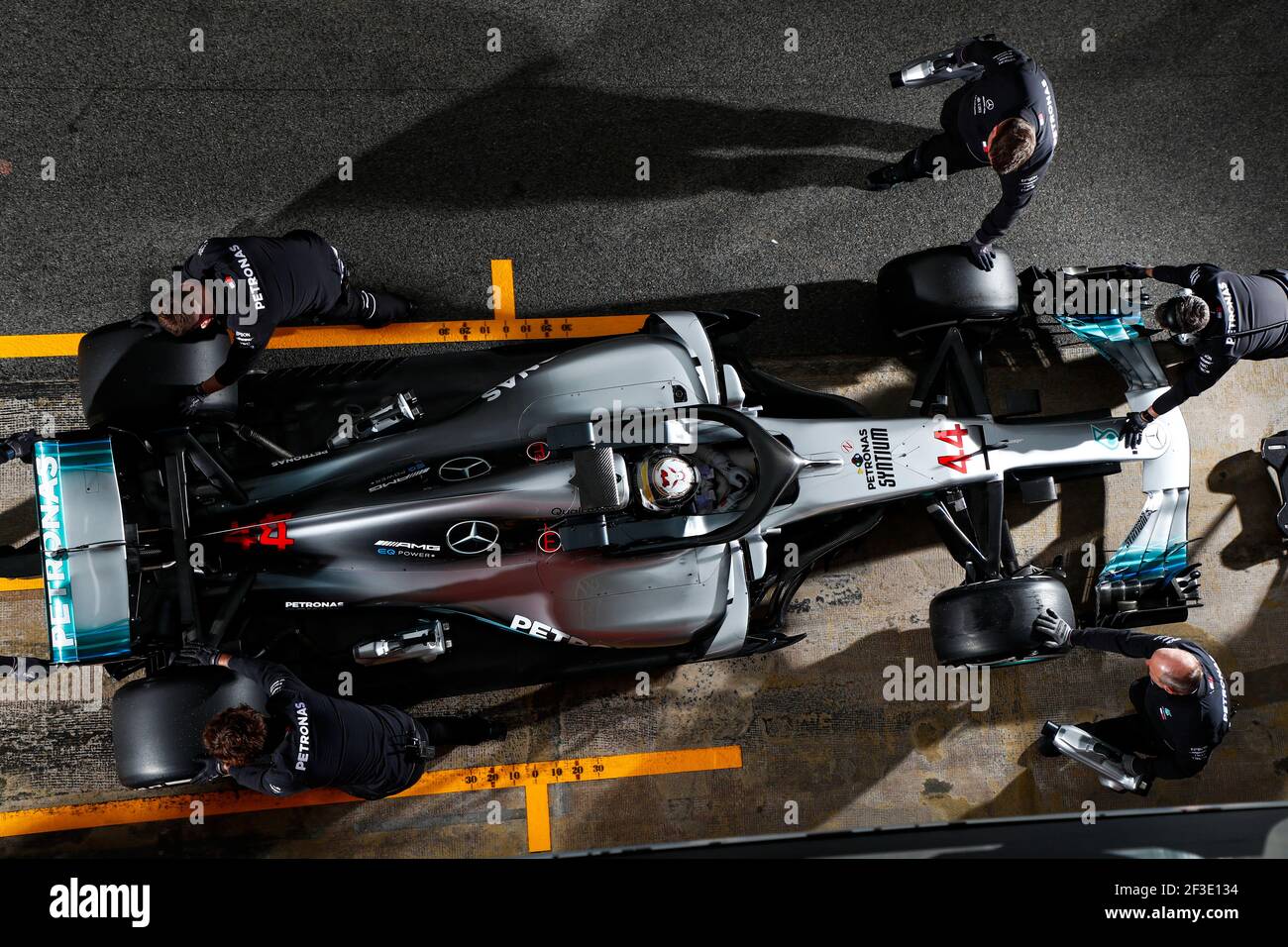 HAMILTON Lewis (gbr), Mercedes AMG F1 Petronas GP W09 Hybrid EQ Power+ ...