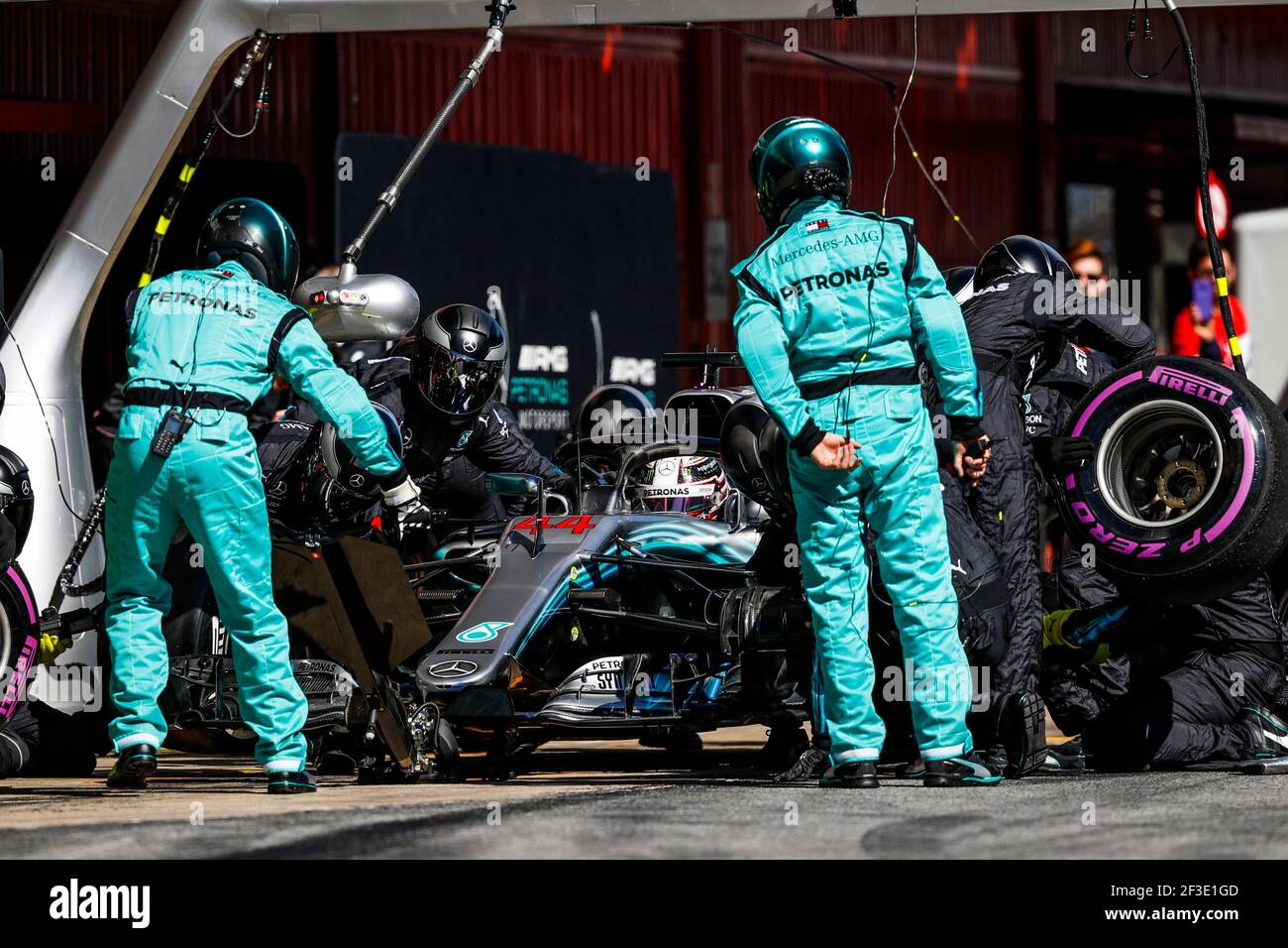 HAMILTON Lewis (gbr), Mercedes AMG F1 Petronas GP W09 Hybrid EQ Power+ ...