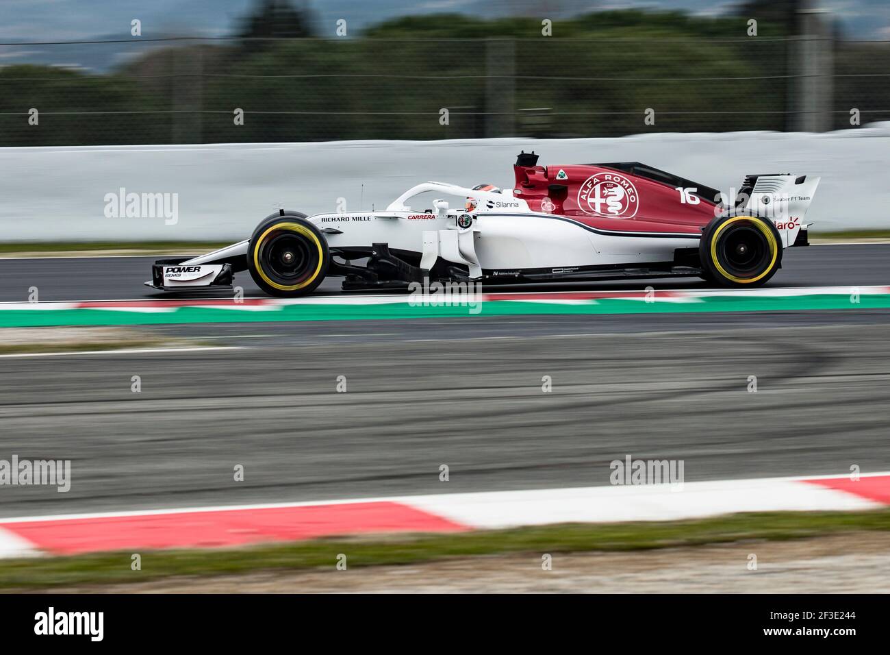 16 Leclerc Charles Mco Alfa Romeo Sauber F1 Team C37 Action During