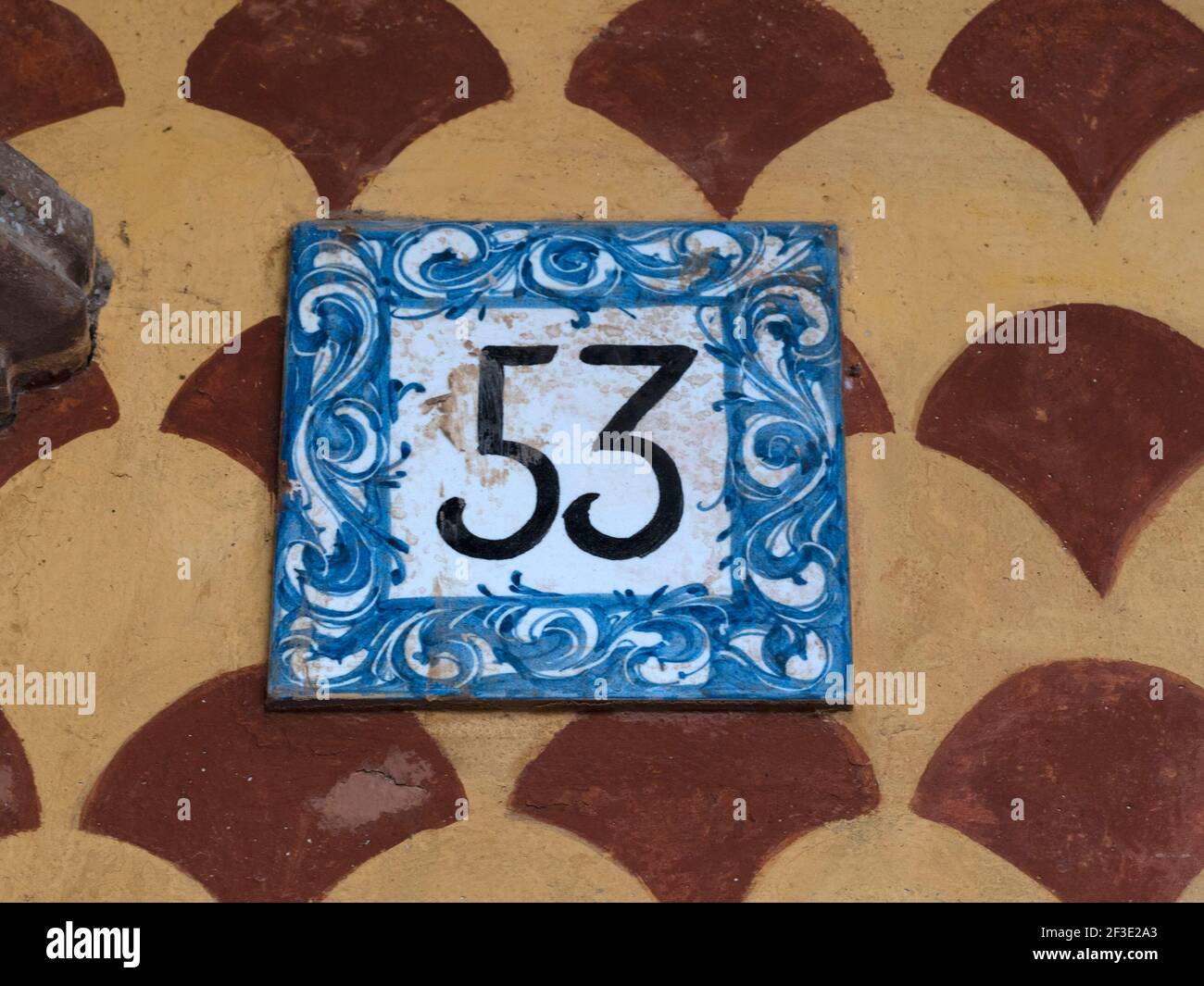 House Number 53 Sign High Resolution Stock Photography and Images - Alamy