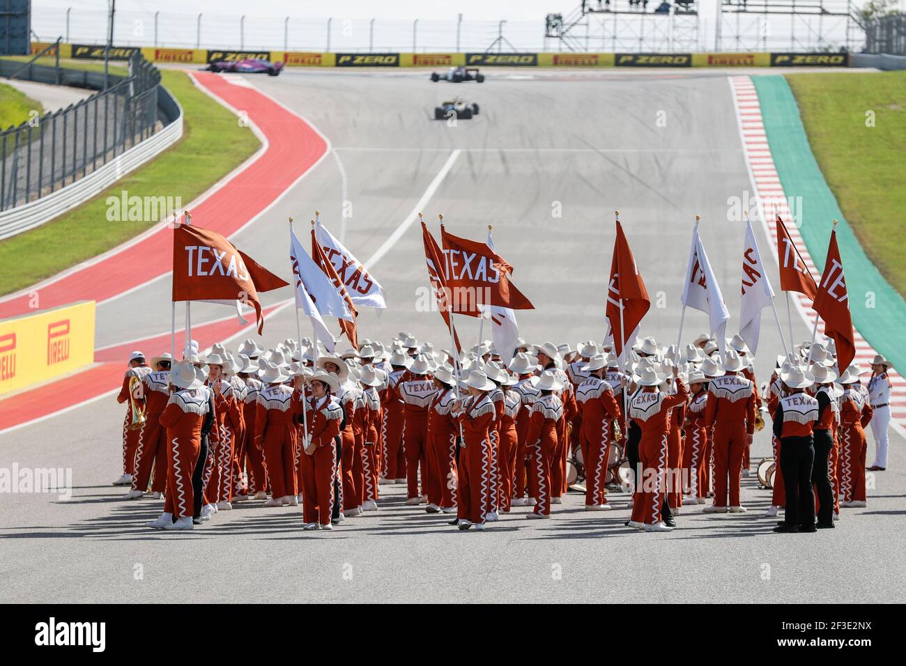 Ambiance starting grid, grille de depart, during the 2018 Formula One ...