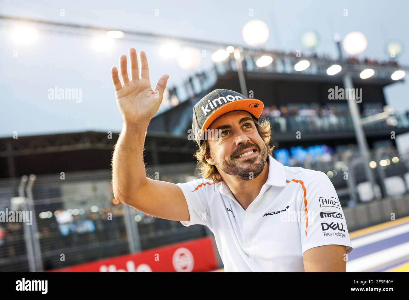 ALONSO Fernando (spa), McLaren Renault MCL33, portrait during the 2018 ...