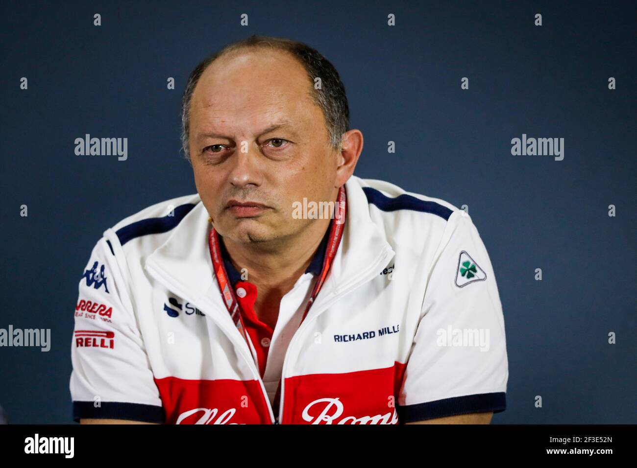 VASSEUR Frederic, Team Principal Alfa Romeo Sauber F1 Team, portrait ... VASSEUR Frederic, Team Principal Alfa Romeo Sauber F1 Team, portrait ...