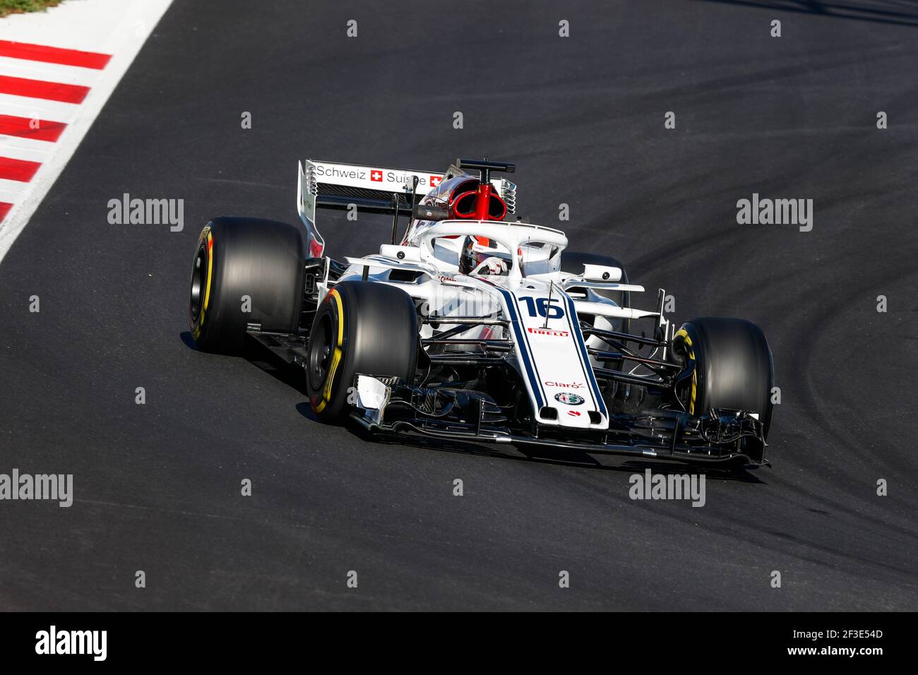Leclerc Charles Mco Alfa Romeo Sauber F1 Team C37 Action During