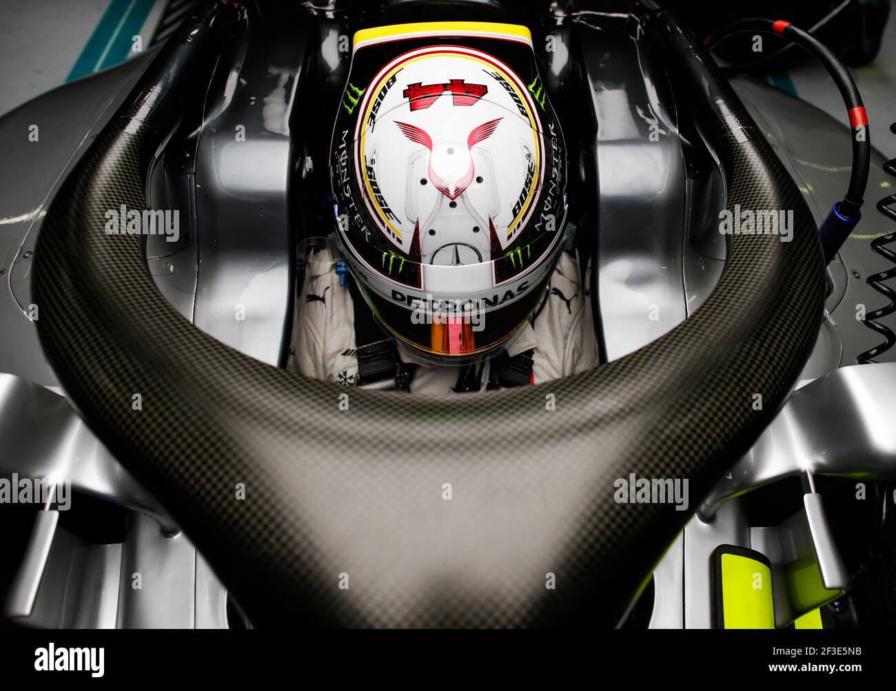 HAMILTON Lewis (gbr), Mercedes AMG F1 Petronas GP W09 Hybrid EQ Power+ ...