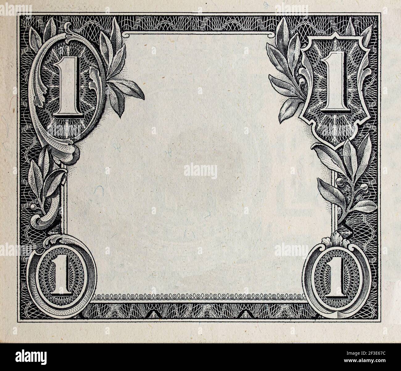 Modified decorative one dollar bill artwork for design purpose Stock ...