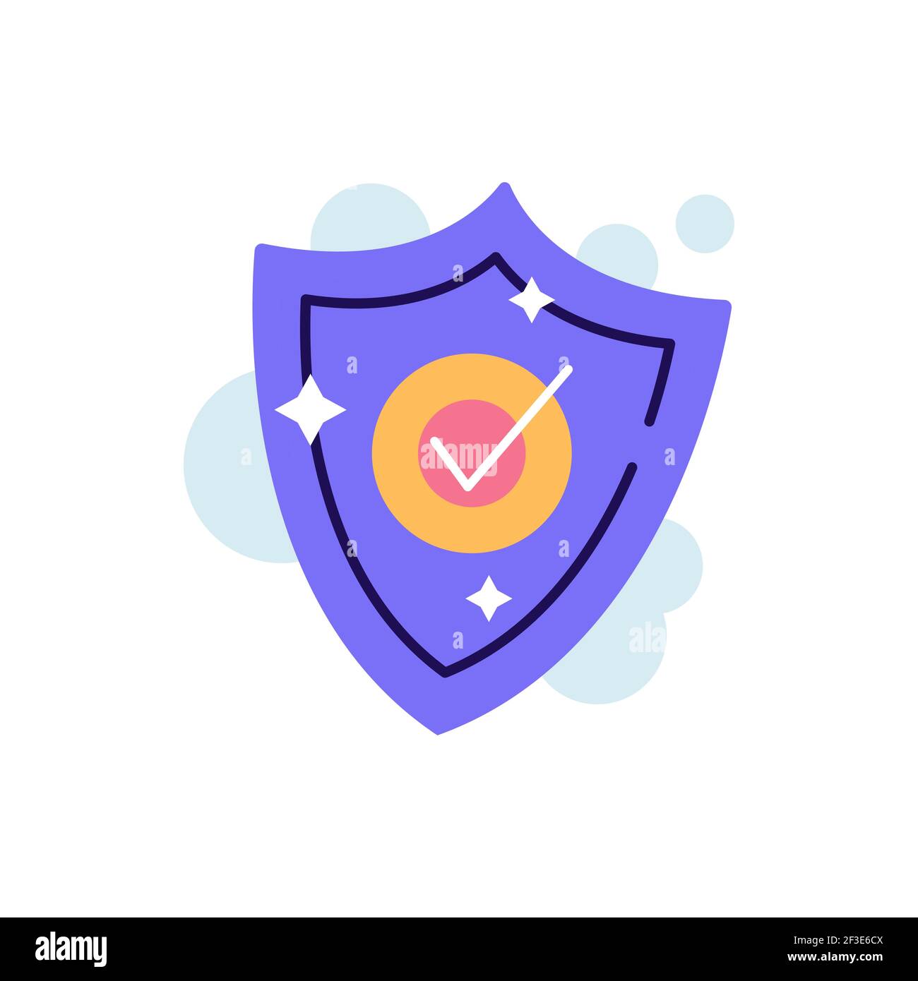 Shield check mark hi-res stock photography and images - Alamy