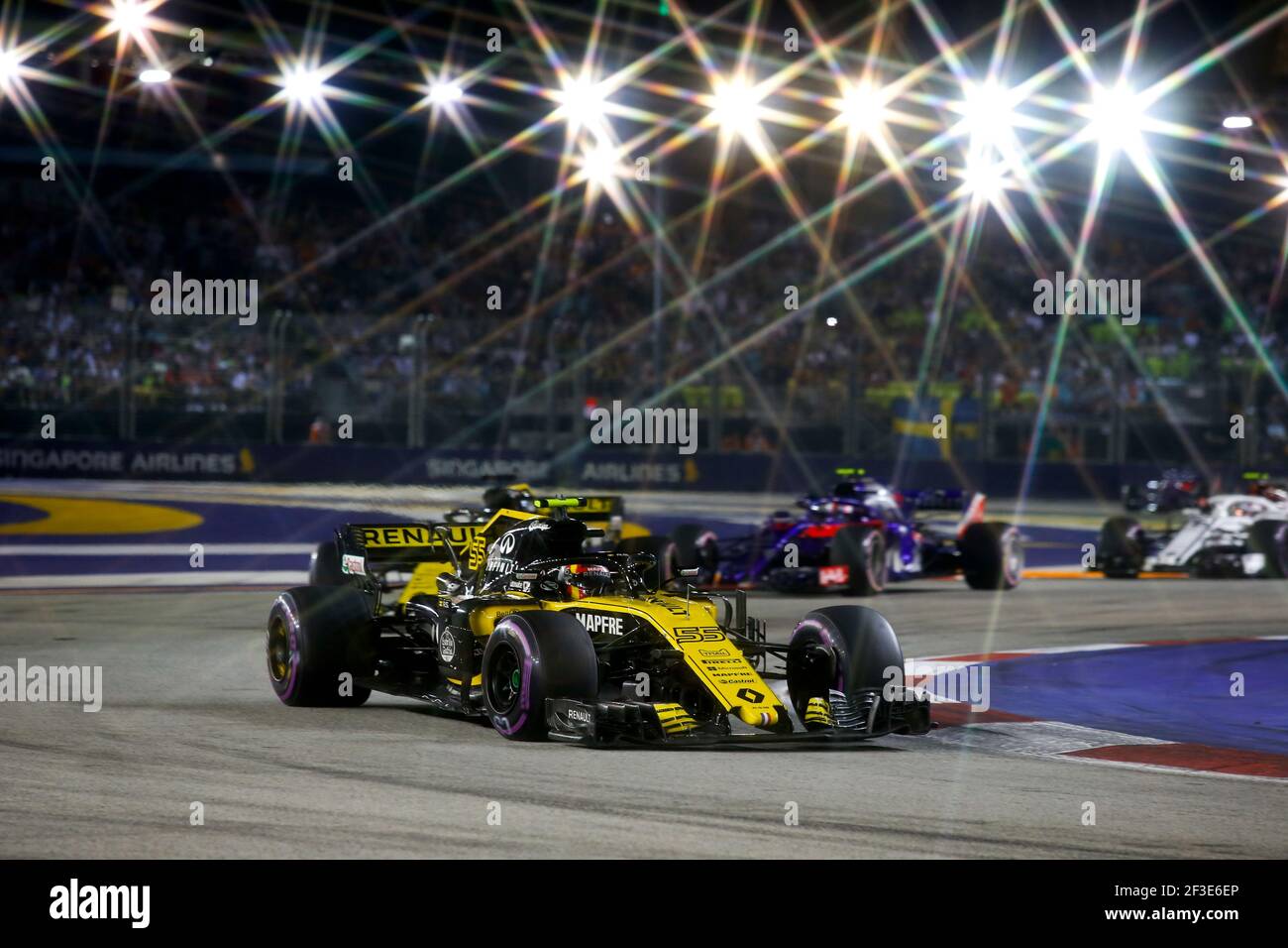 55 SAINZ Carlos (spa), Renault Sport F1 Team RS18, action during the ...