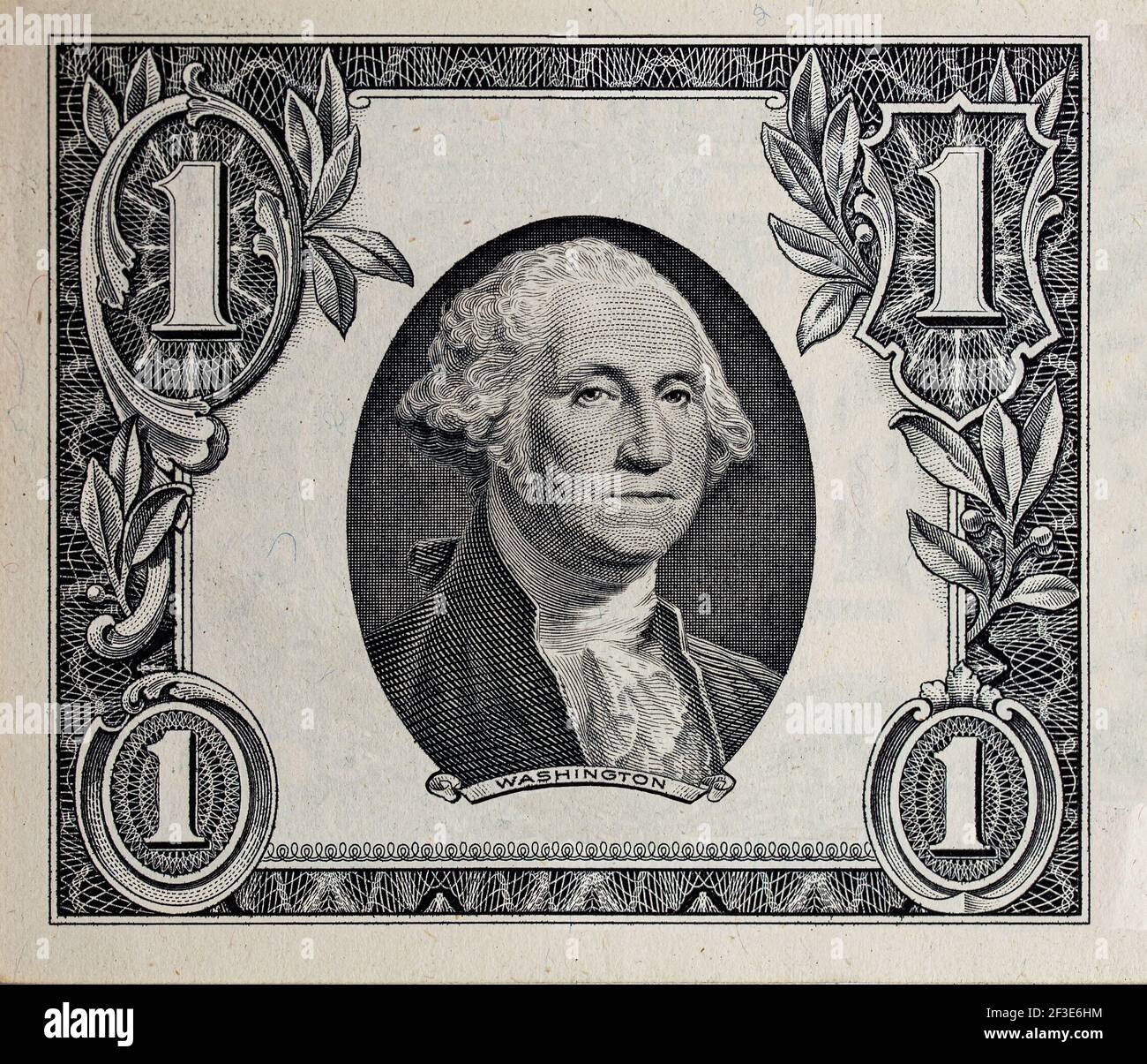 Modified decorative one dollar bill artwork for design purpose Stock ...