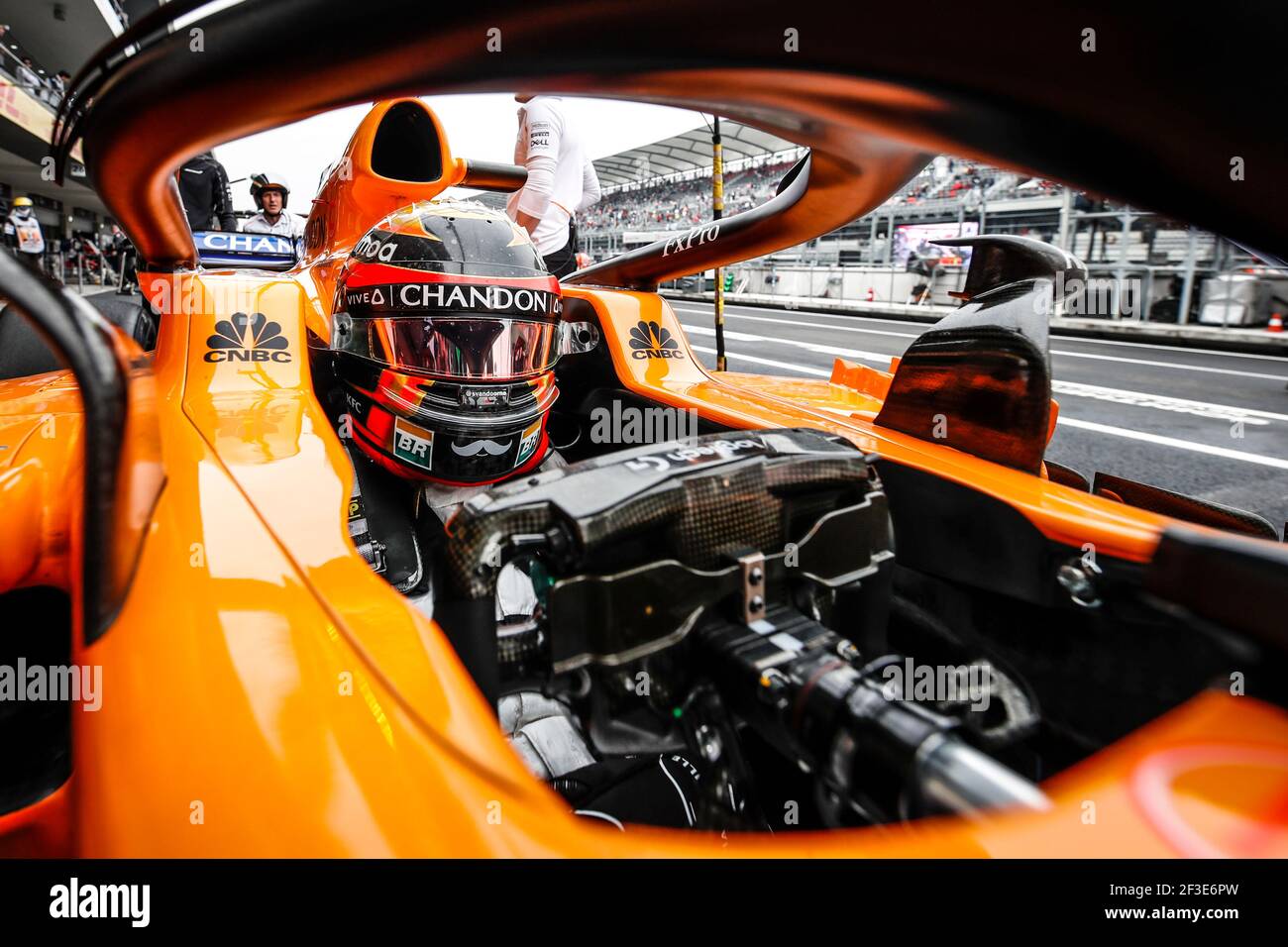VANDOORNE Stoffel (bel), McLaren Renault MCL33, action during the 2018 ...