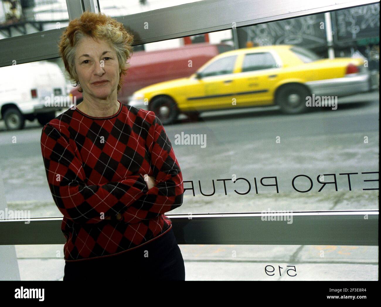 New York, USA. 03rd Feb, 2001. Helene Winer co-owner of Metro Pictures ...