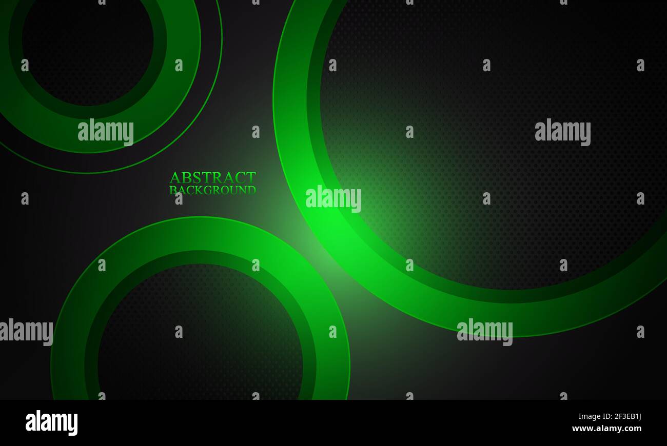 Abstract green technology background Stock Vector Image & Art - Alamy