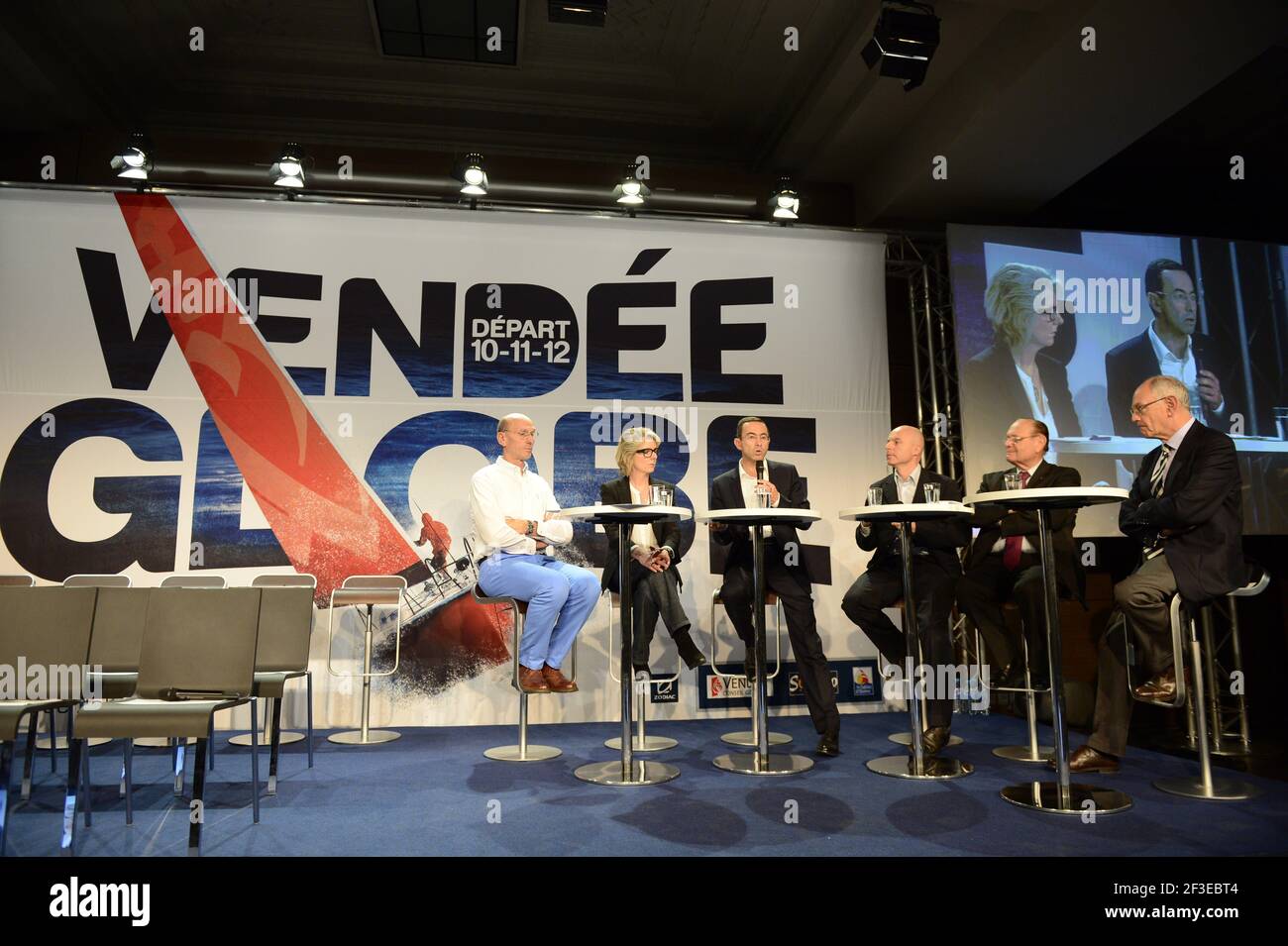 SAILING - VENDEE GLOBE 2012-2013 - OFFICIAL PRESS CONFERENCE - PARIS ...