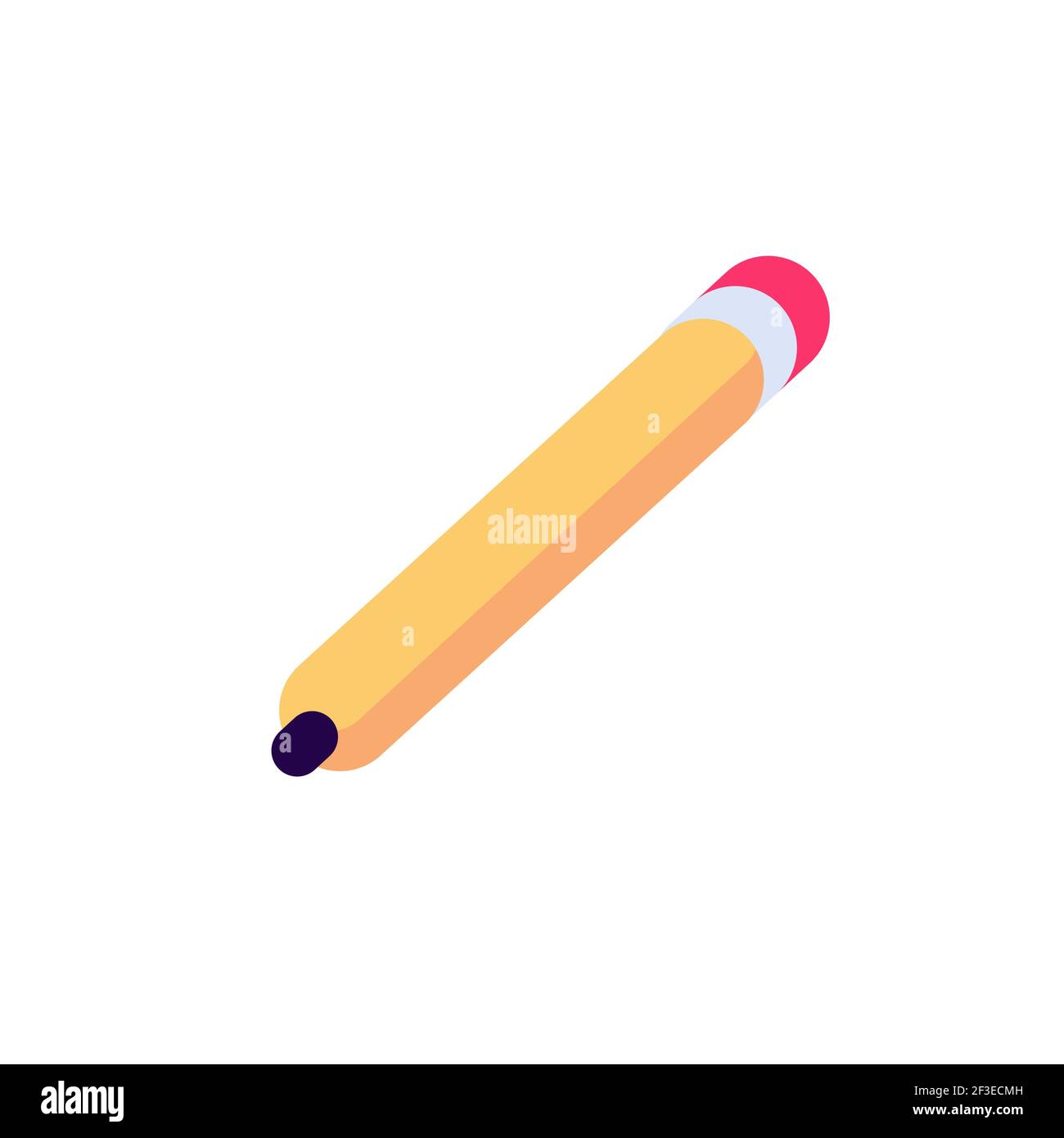 Pencil icon in trendy hi-res stock photography and images - Alamy