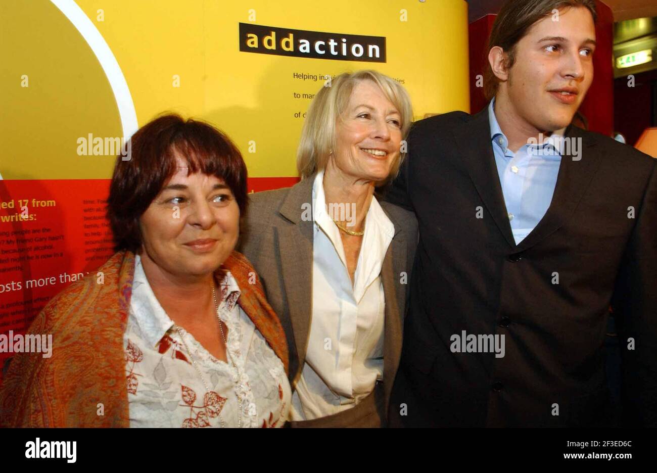 SANDRA HOWARD WITH TWO FORMER DRUG ADDICTS TRISH GOACHER AND TONY ...