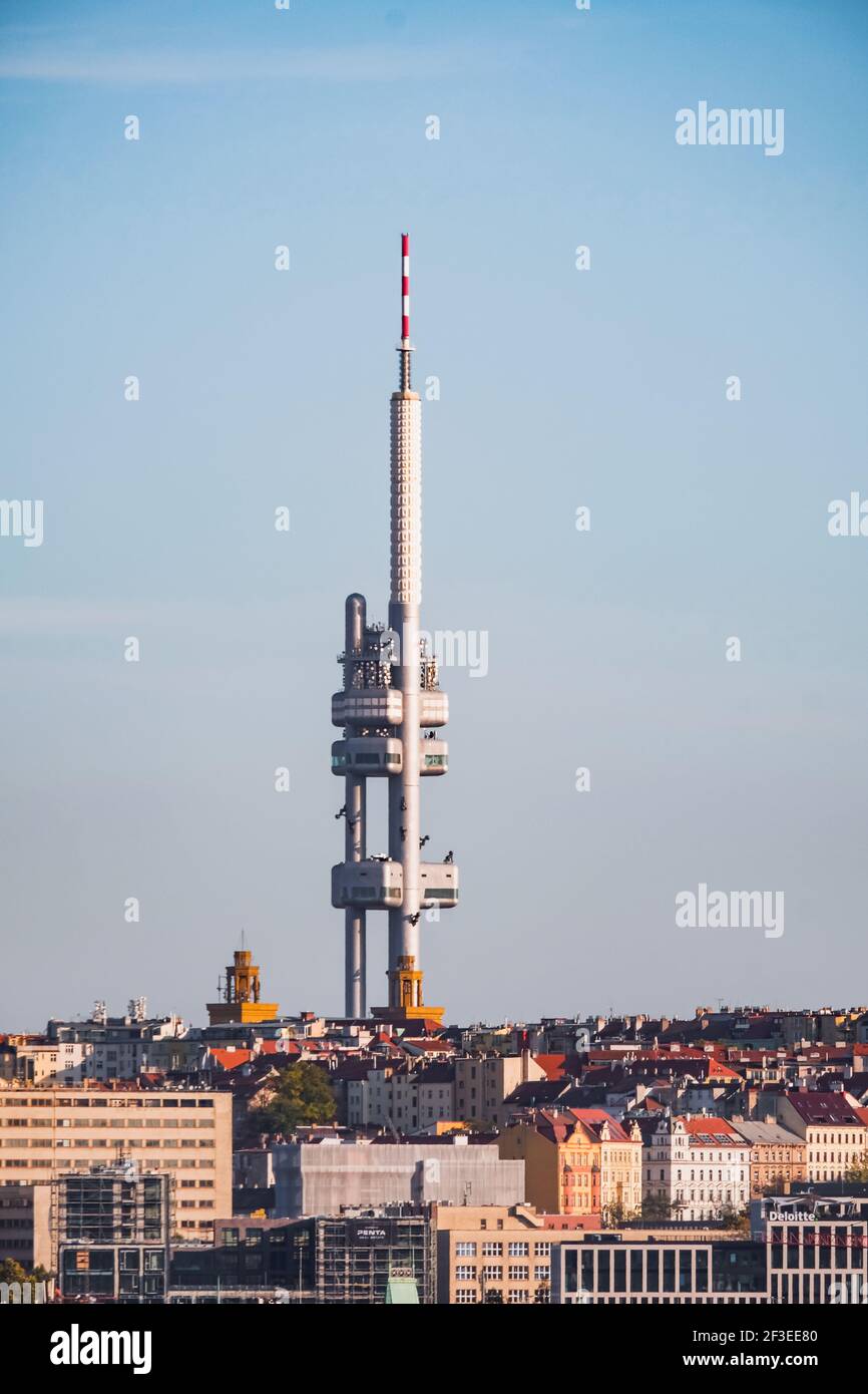 Modern architecture zizkov prague hi-res stock photography and images ...