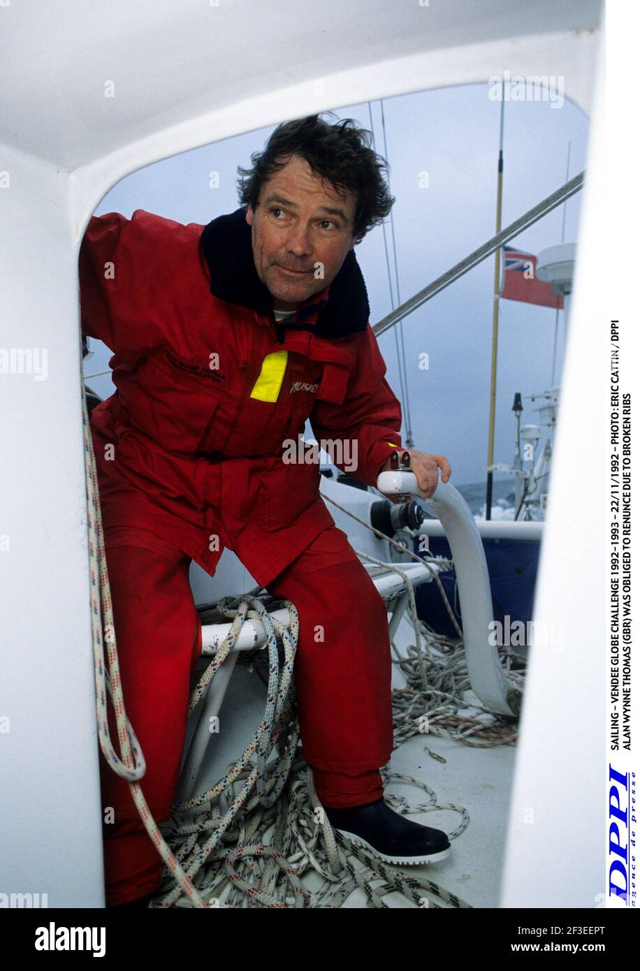 SAILING - VENDEE GLOBE CHALLENGE 1992-1993 - 22/11/1992 - PHOTO : ERIC ...