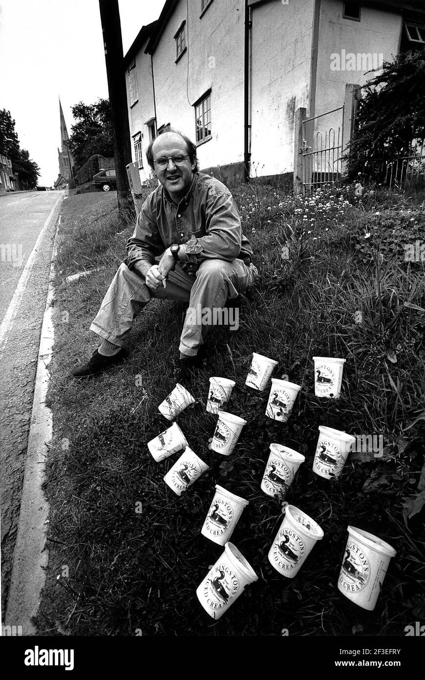 Andrew Hingston of Hingston Ice Cream DBase Stock Photo - Alamy