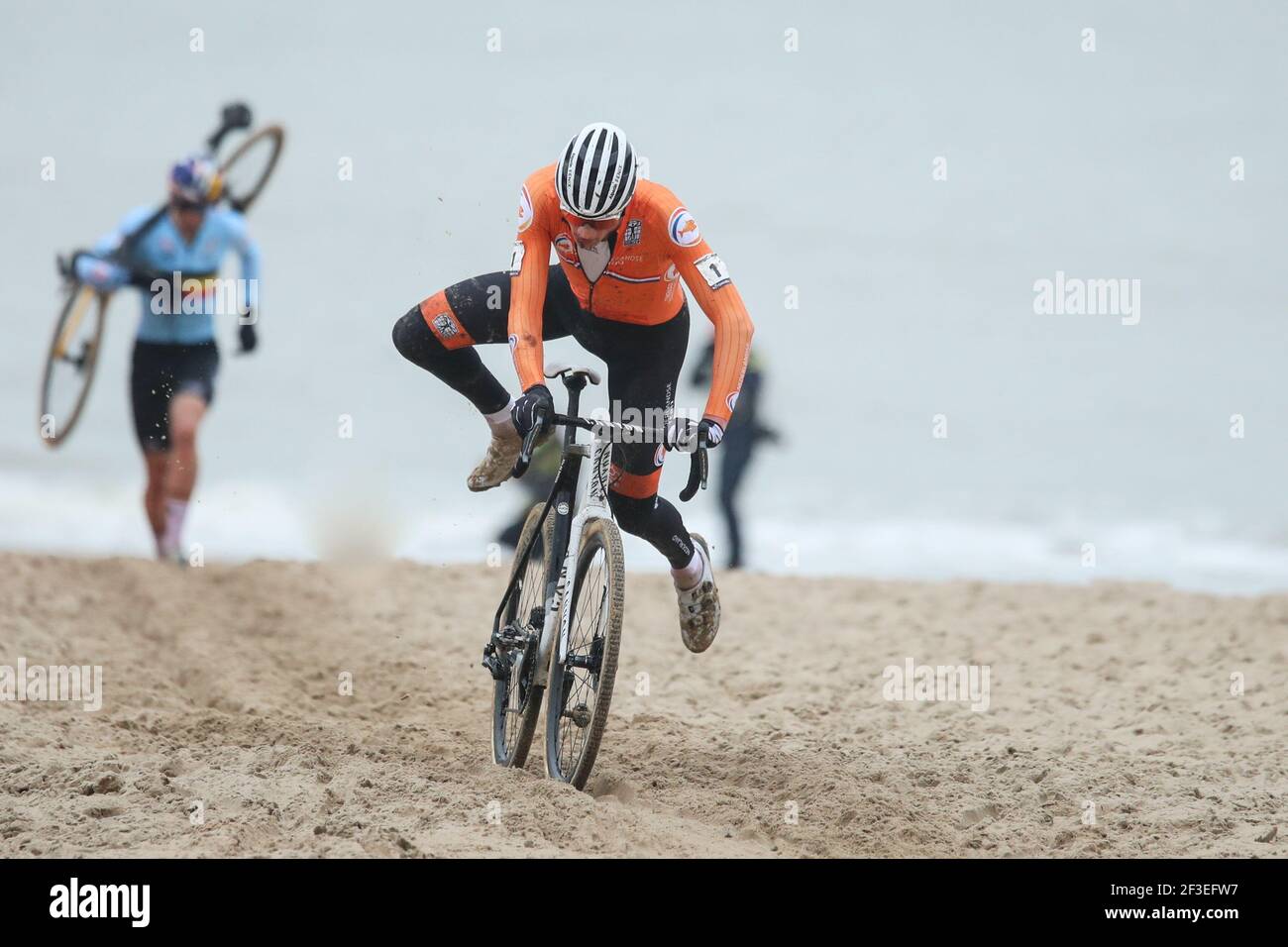 Mathieu Van Der Poel from Netherlands during the 2021 UCI Cyclo-Cross ...