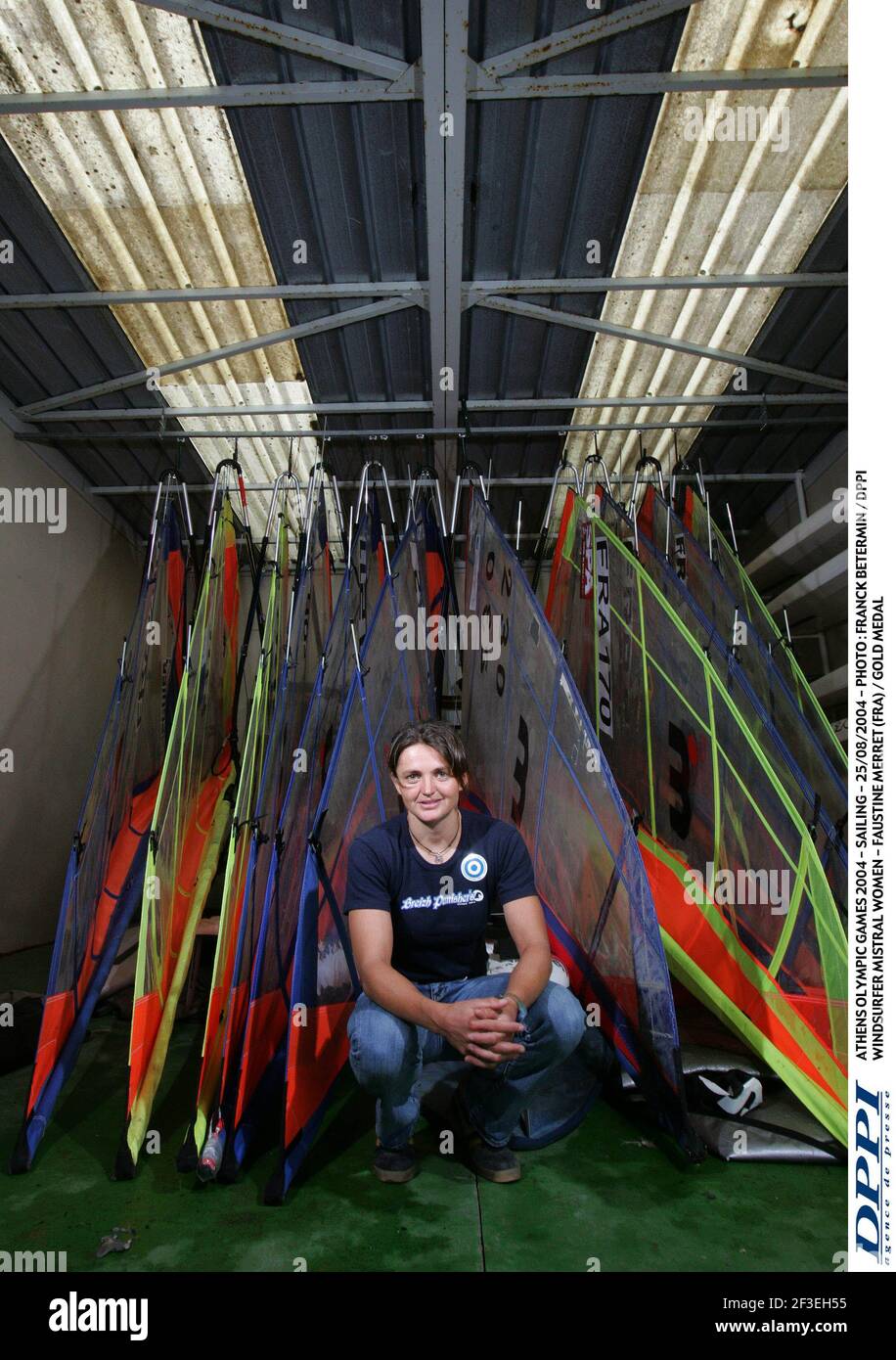 ATHENS OLYMPIC GAMES 2004 - SAILING - 25/08/2004 - PHOTO : FRANCK ...