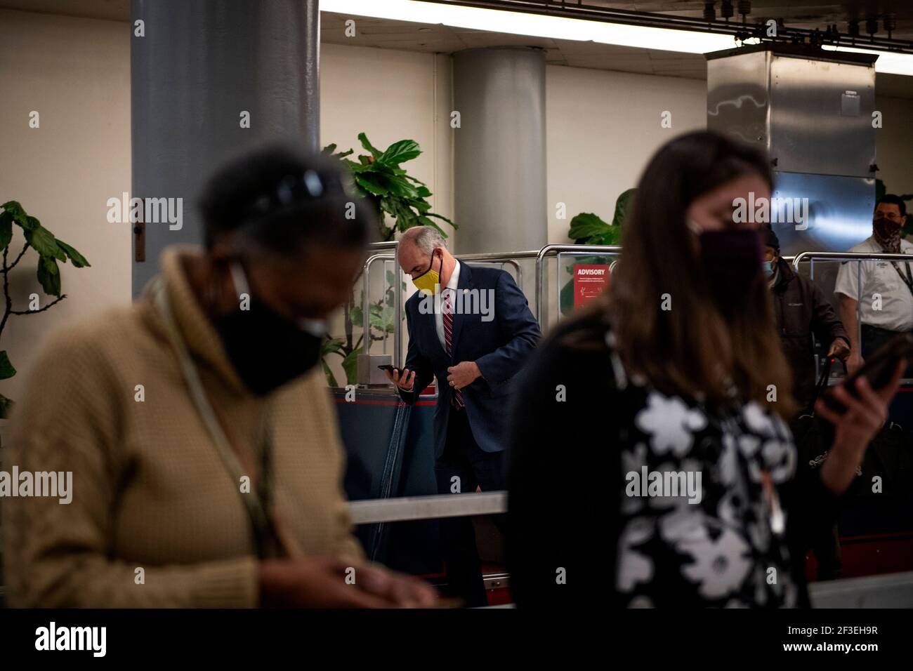 United States Senator Bob Casey, Jr. (Democrat of Pennsylvania) makes ...