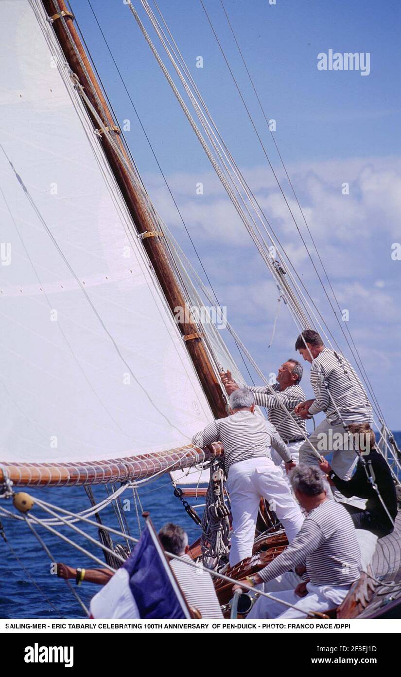 SAILING-MER - ERIC TABARLY CELEBRATING 100TH ANNIVERSARY OF PEN-DUICK ...