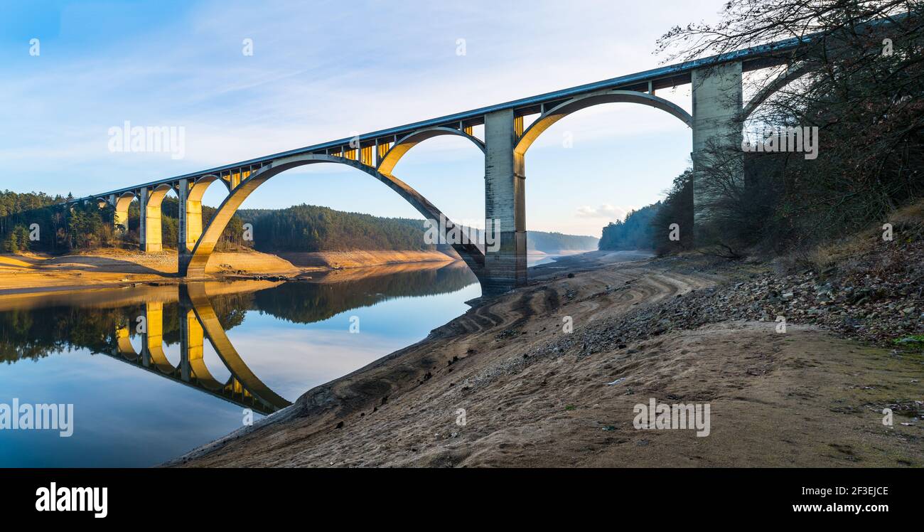 Reinforced concrete arched bridge hi-res stock photography and images ...