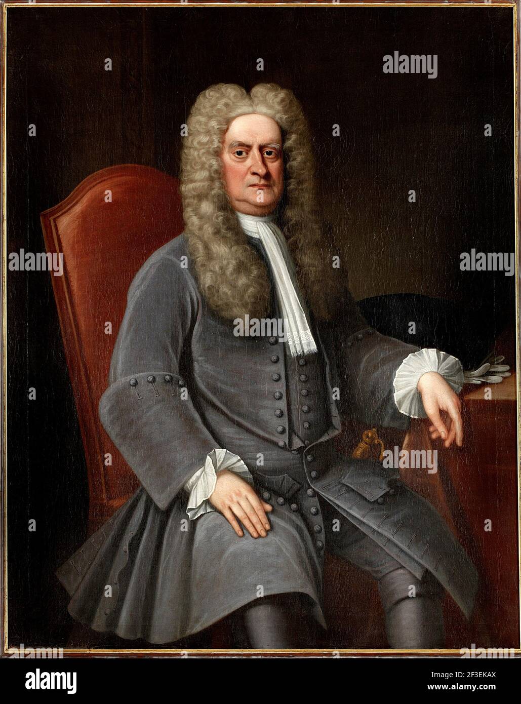 Sir isaac 1642 1727 portrait sir hi-res stock photography and images ...