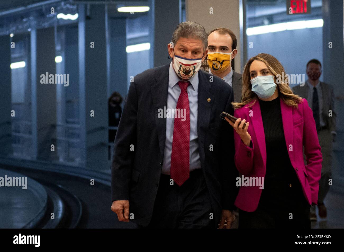 United States Senator Joe Manchin III (Democrat of West Virginia) makes ...