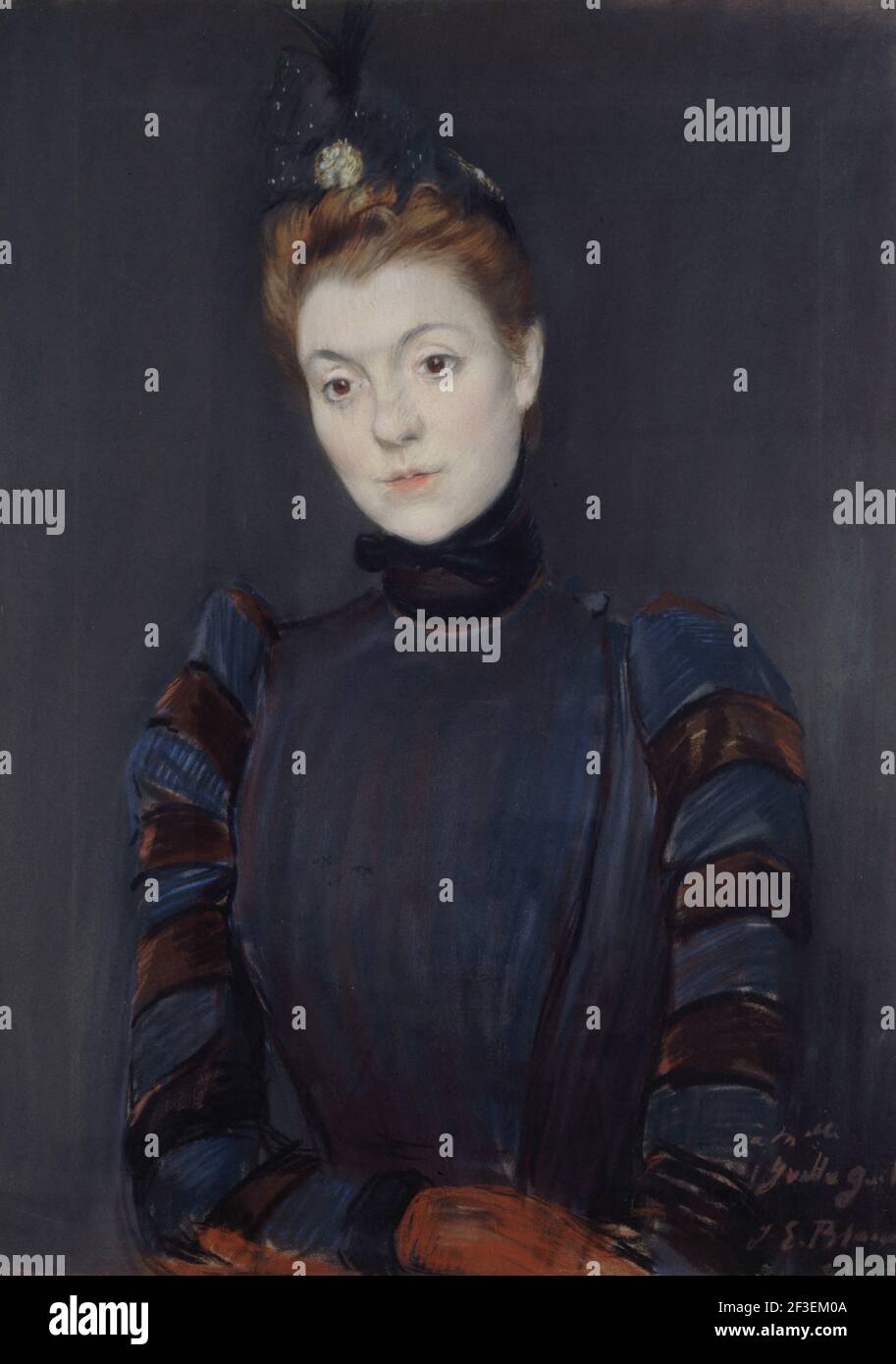 Yvette Guilbert, 1891. Found in the collection of Musée Carnavalet ...