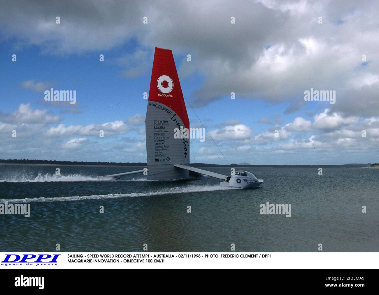 SAILING - SPEED WORLD RECORD ATTEMPT - AUSTRALIA - 02/11/1998 - PHOTO ...