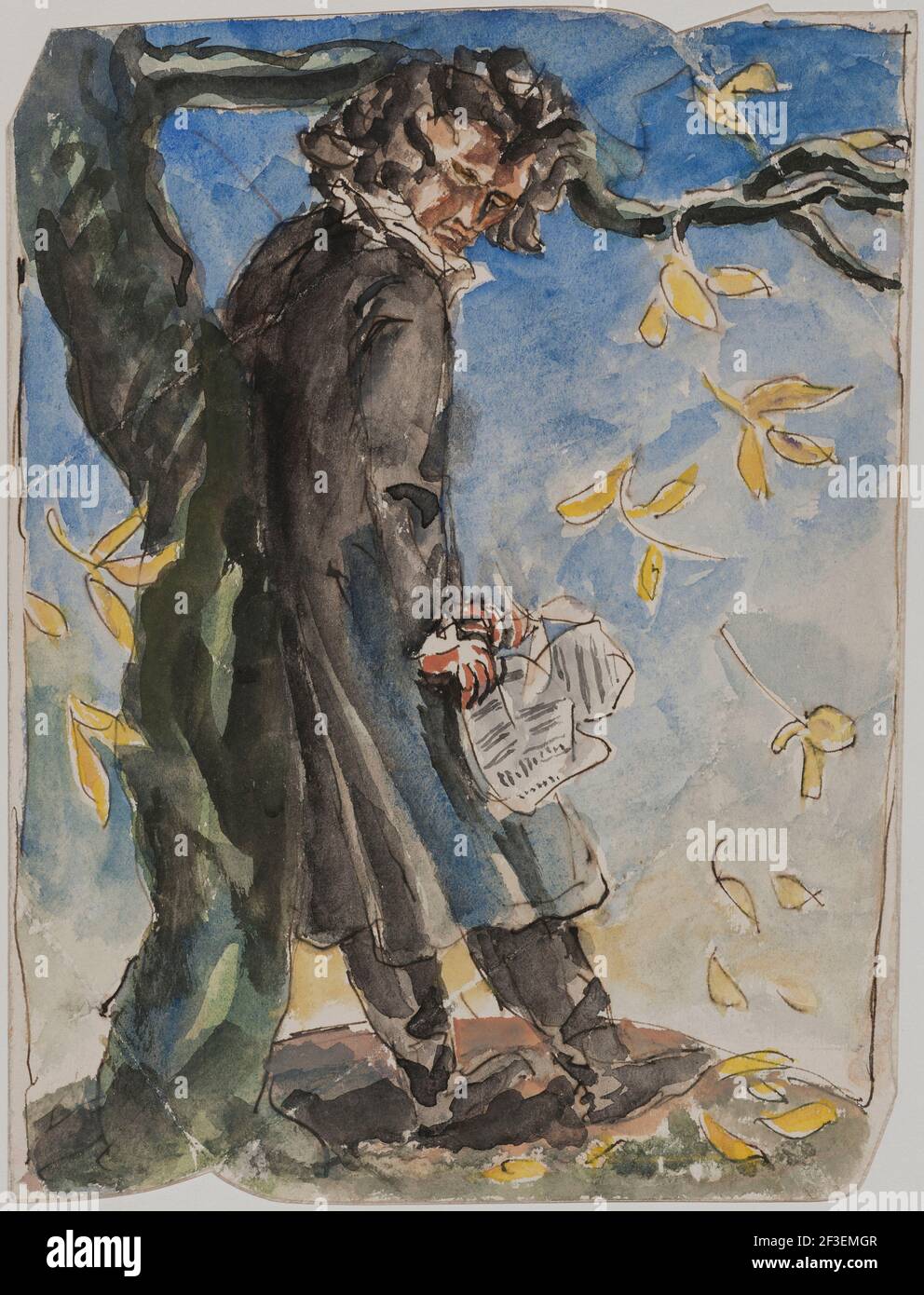 Beethoven. Found in the collection of Musée Bourdelle, Paris Stock Photo - Alamy