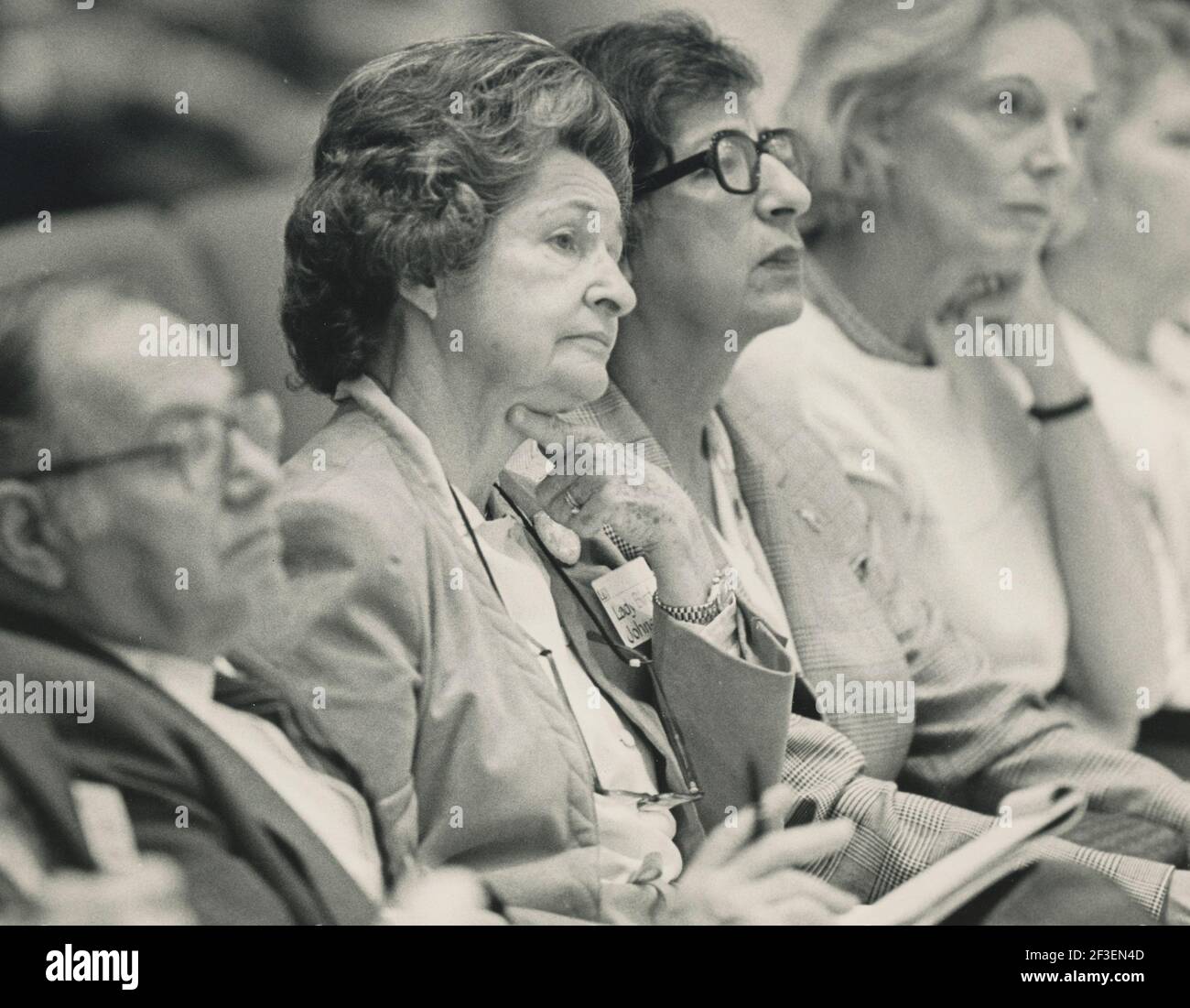 Retrospective on the life of former First Lady Lady Bird Johnson during ...