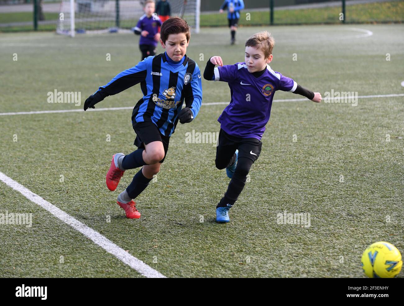 Junior footballer hi-res stock photography and images - Alamy