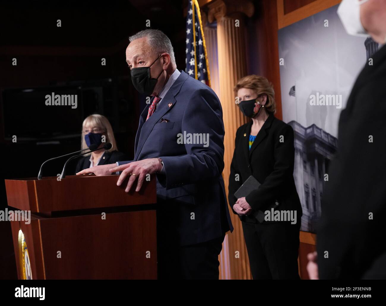 Washington, United States. 16th Mar, 2021. Senate Majority Leader Chuck ...